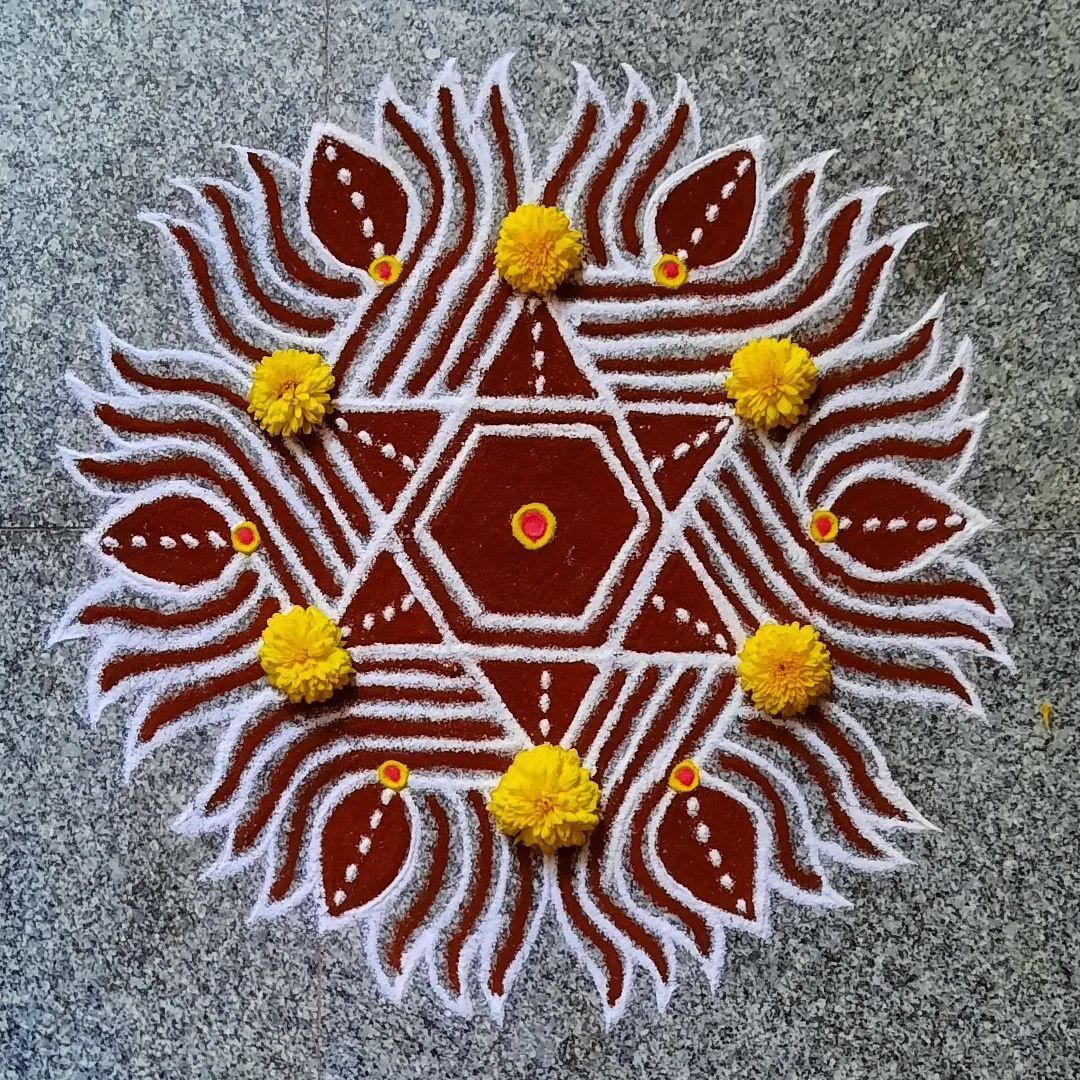 Kolam- a 5,000 Years Old Indian Art : 8 Steps - Instructables
