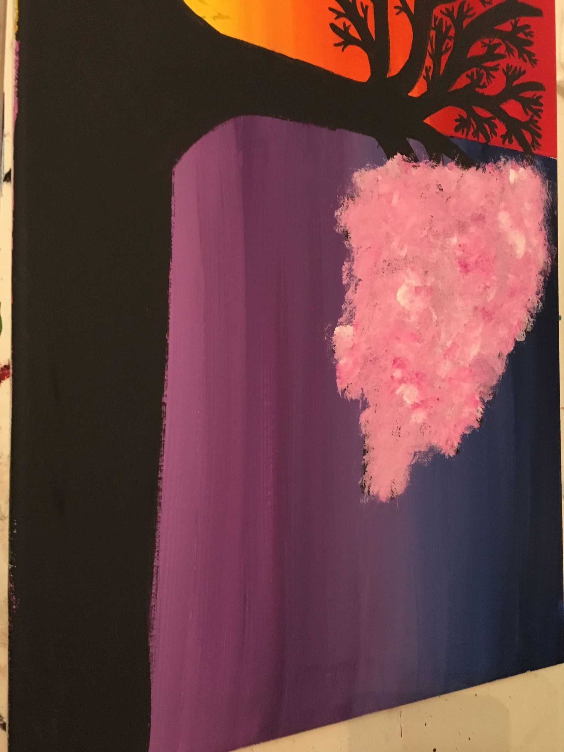 How to Paint a Half and Half Tree Landscape : 21 Steps - Instructables
