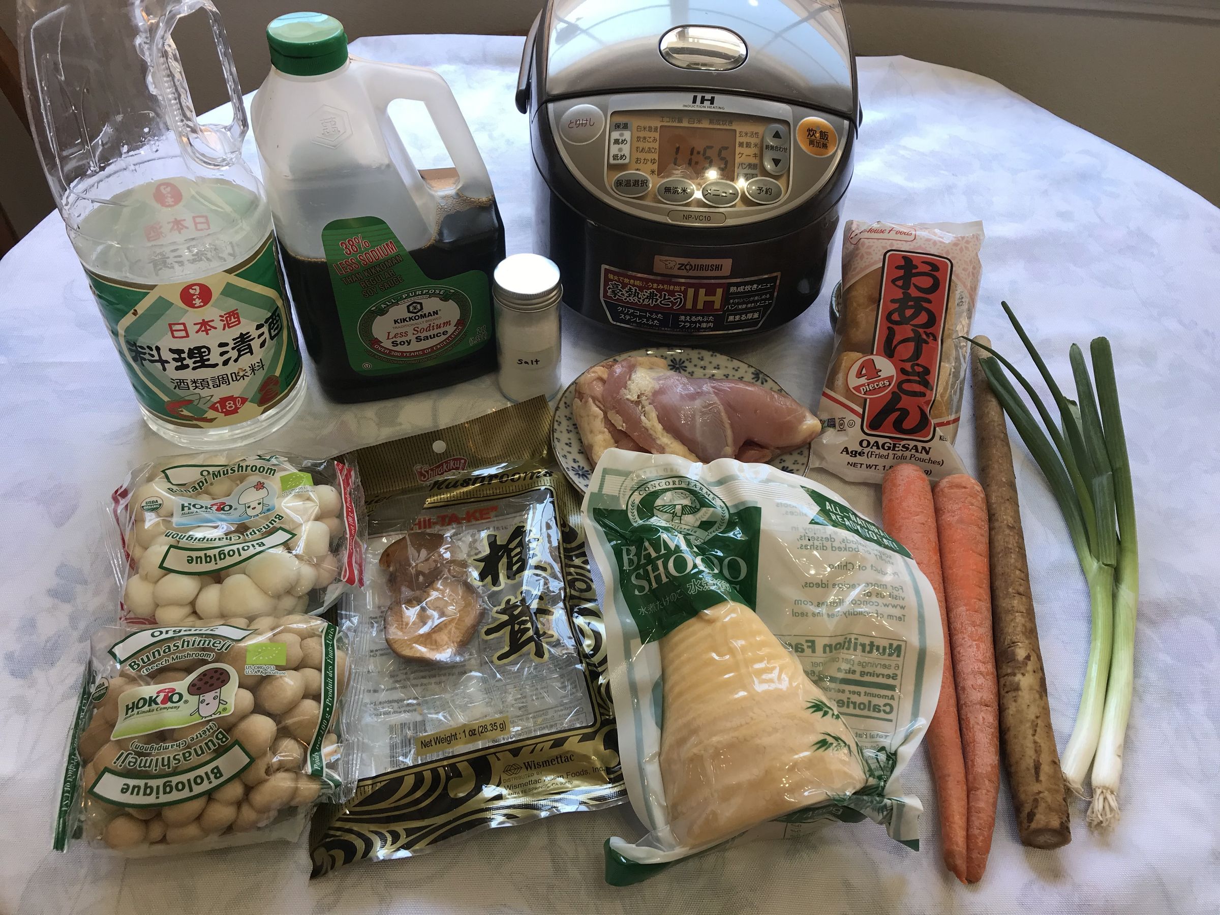 Takikomi Gohan (Steamed Together Rice) : 3 Steps (with Pictures ...