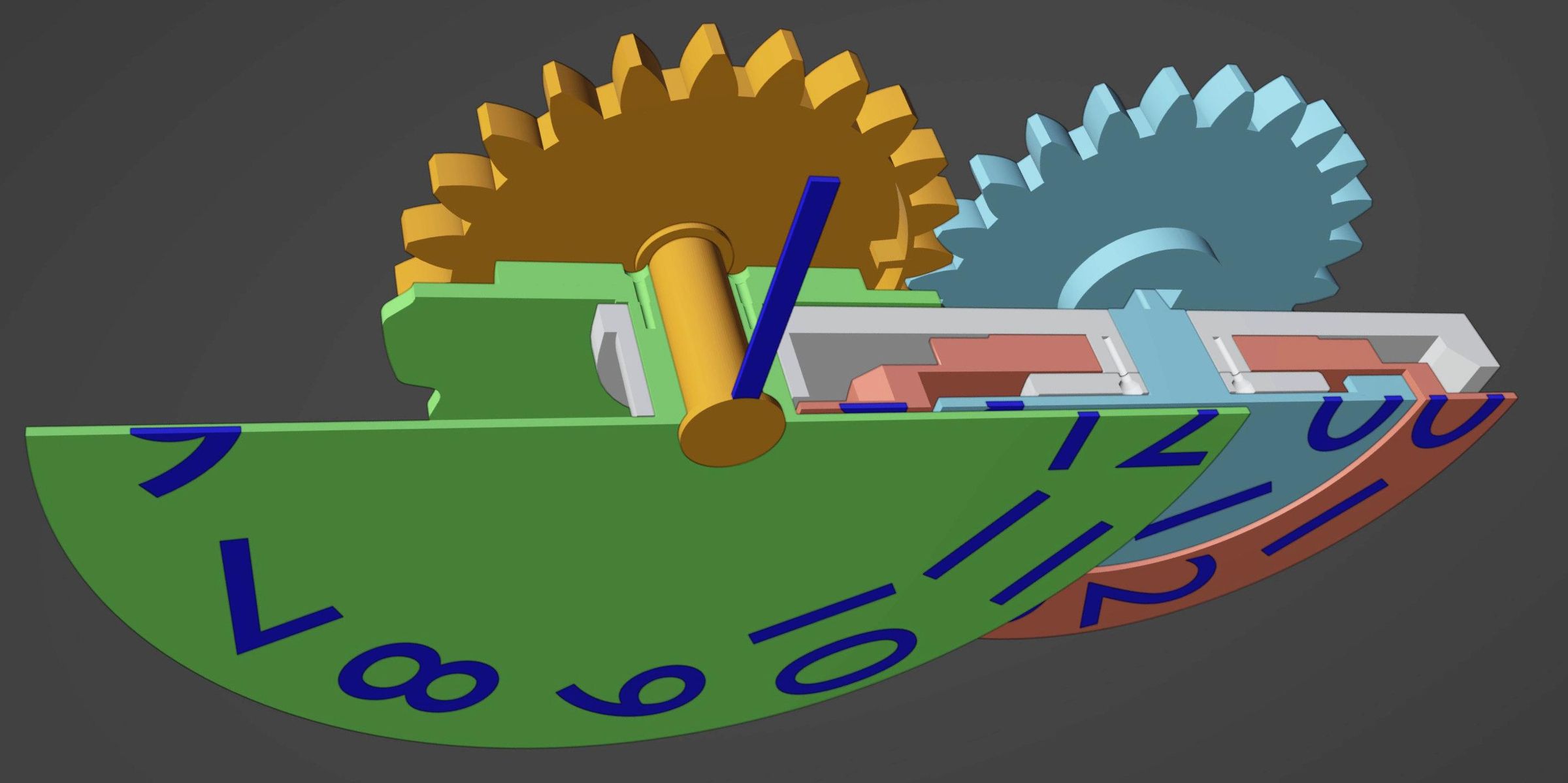 Hybrid Clock - Mechanical Fusion of Digital and Analog Clocks : 6 Steps ...