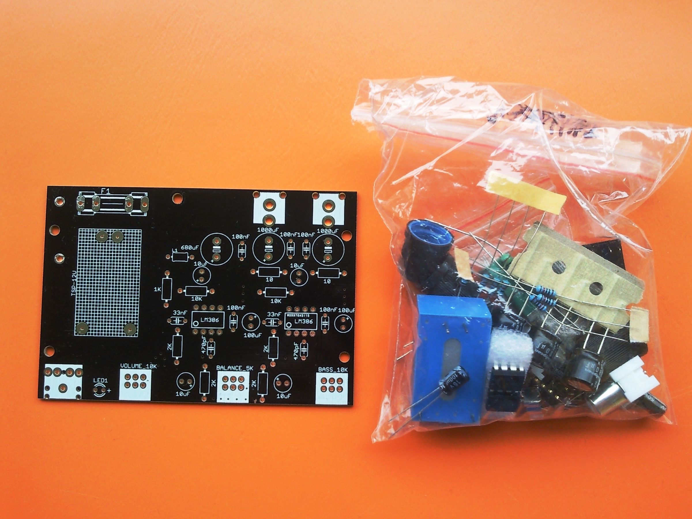 Assembling of LM386 DYI Stereo Amplifier Kit : 9 Steps - Instructables