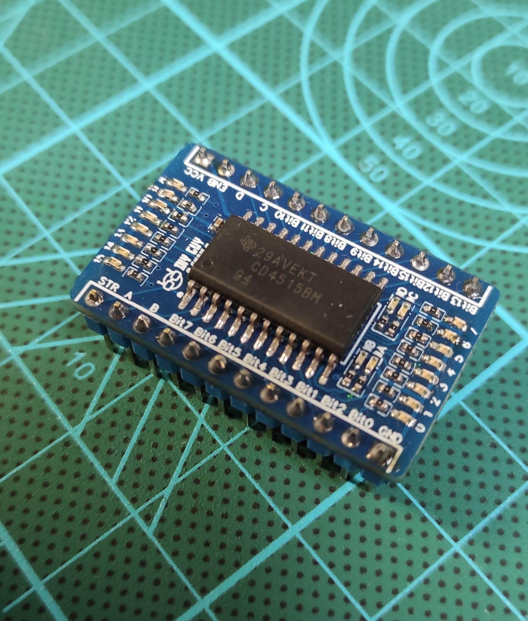 Produce Your Own Circuit Module (CD4515 Decoder) : 3 Steps (with ...