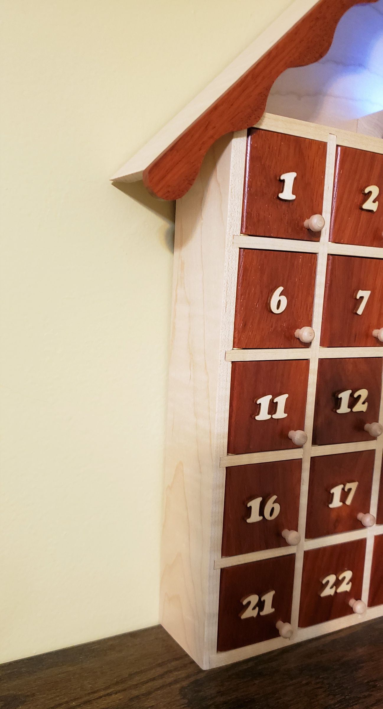 Wood House Advent Calendar : 20 Steps (with Pictures) - Instructables