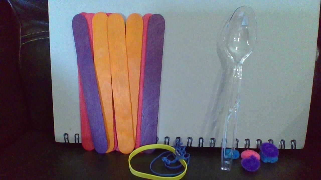 Craft Stick Catapult (kinetic Energy Experiment) : 4 Steps - Instructables