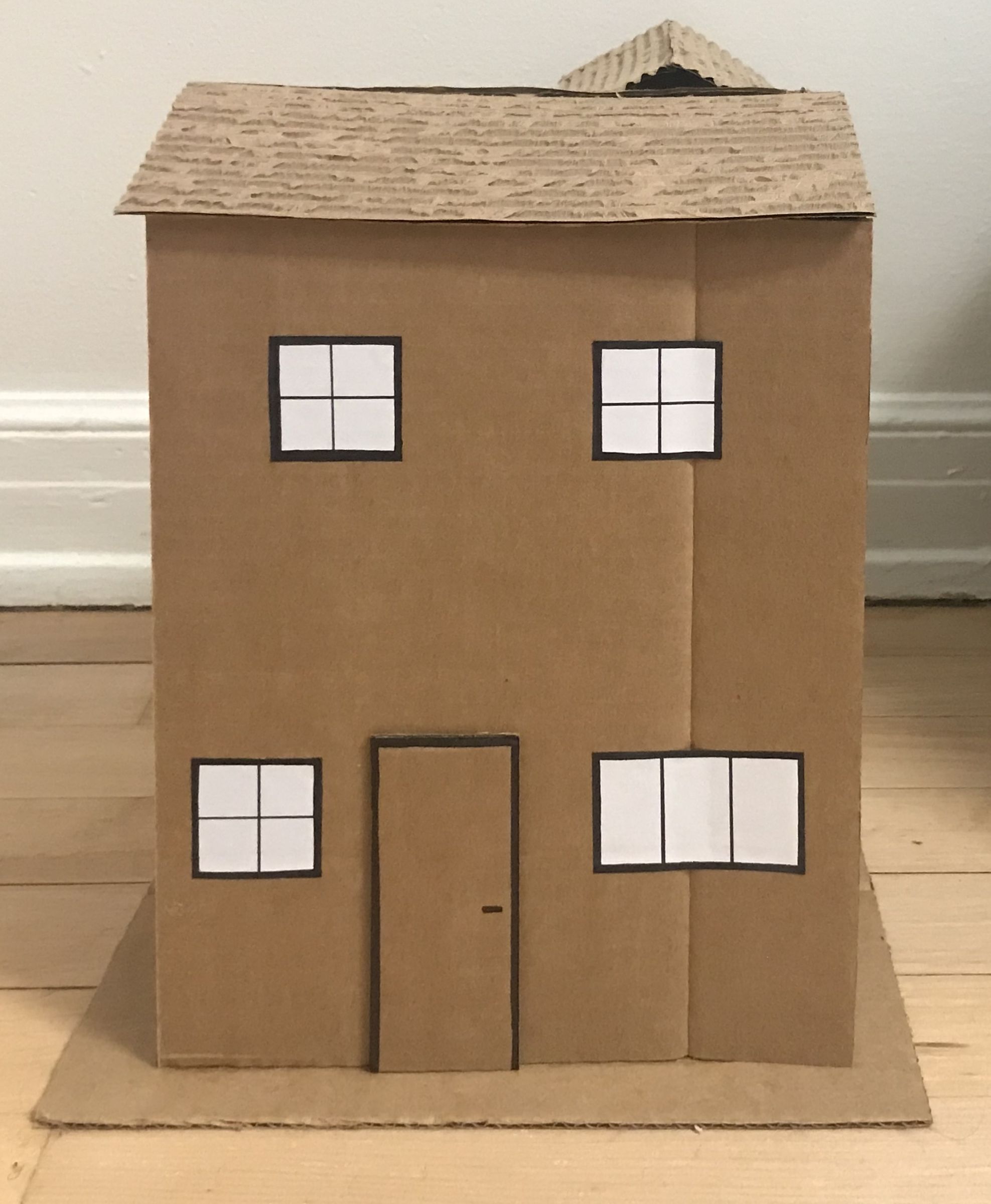 Build a Model Cardboard House : 10 Steps - Instructables