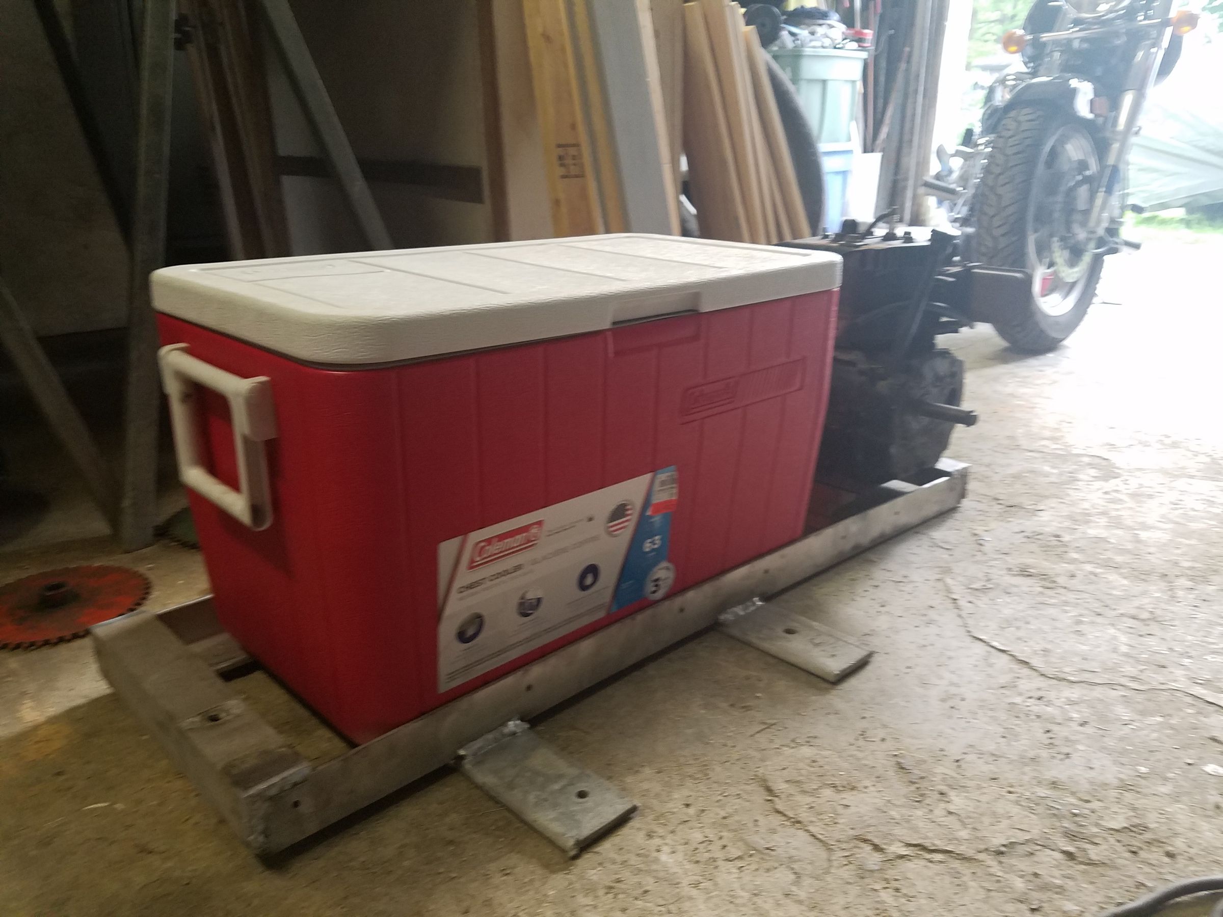 DIY Gas Powered Cooler Kart : 9 Steps - Instructables