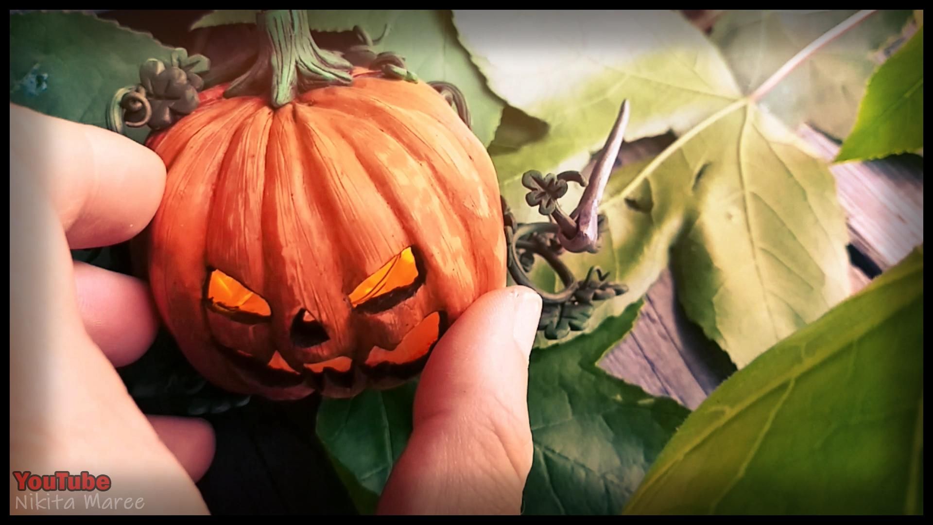 Polymer Clay Jack O'lantern Tutorial (+ Video) : 75 Steps (with ...