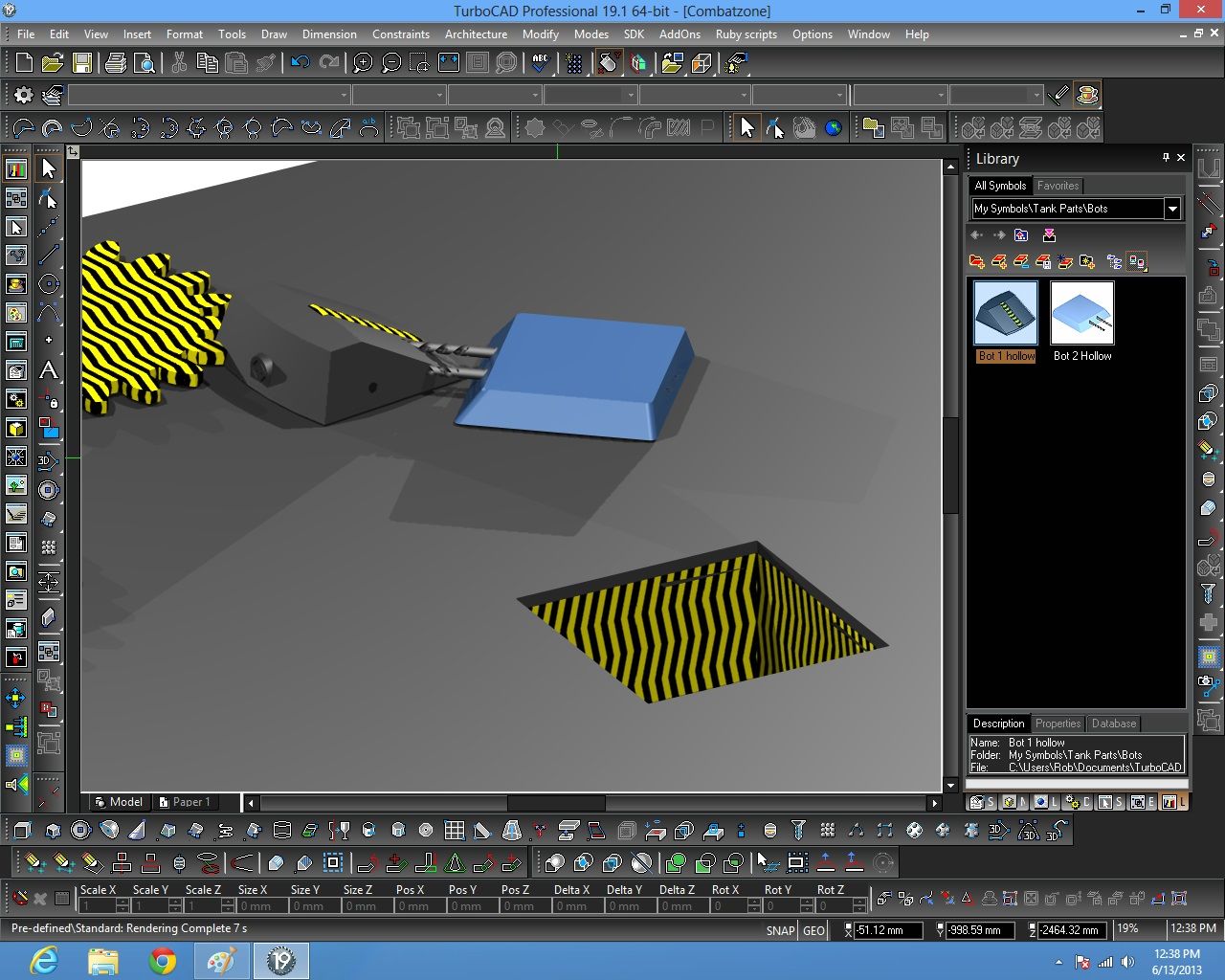 3D Printable Battle Bots!! CAD Designed : 12 Steps - Instructables