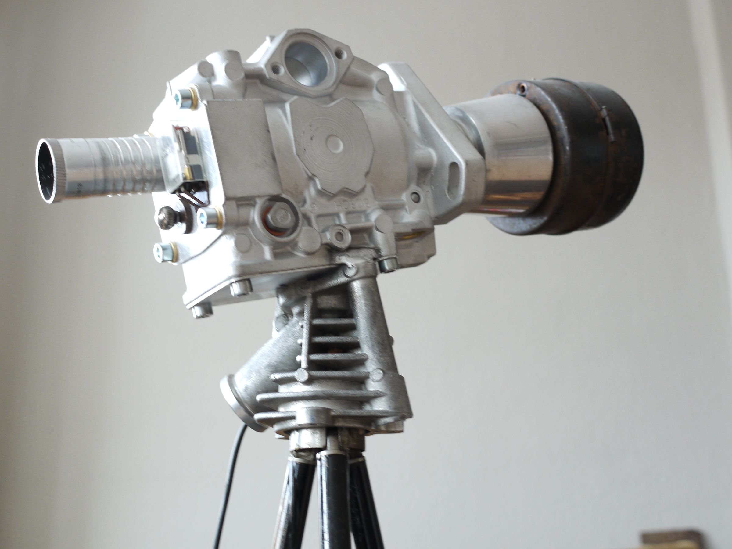 Old Camera Style Lamp Made From Scrap, Fullmetal (with Pictures ...