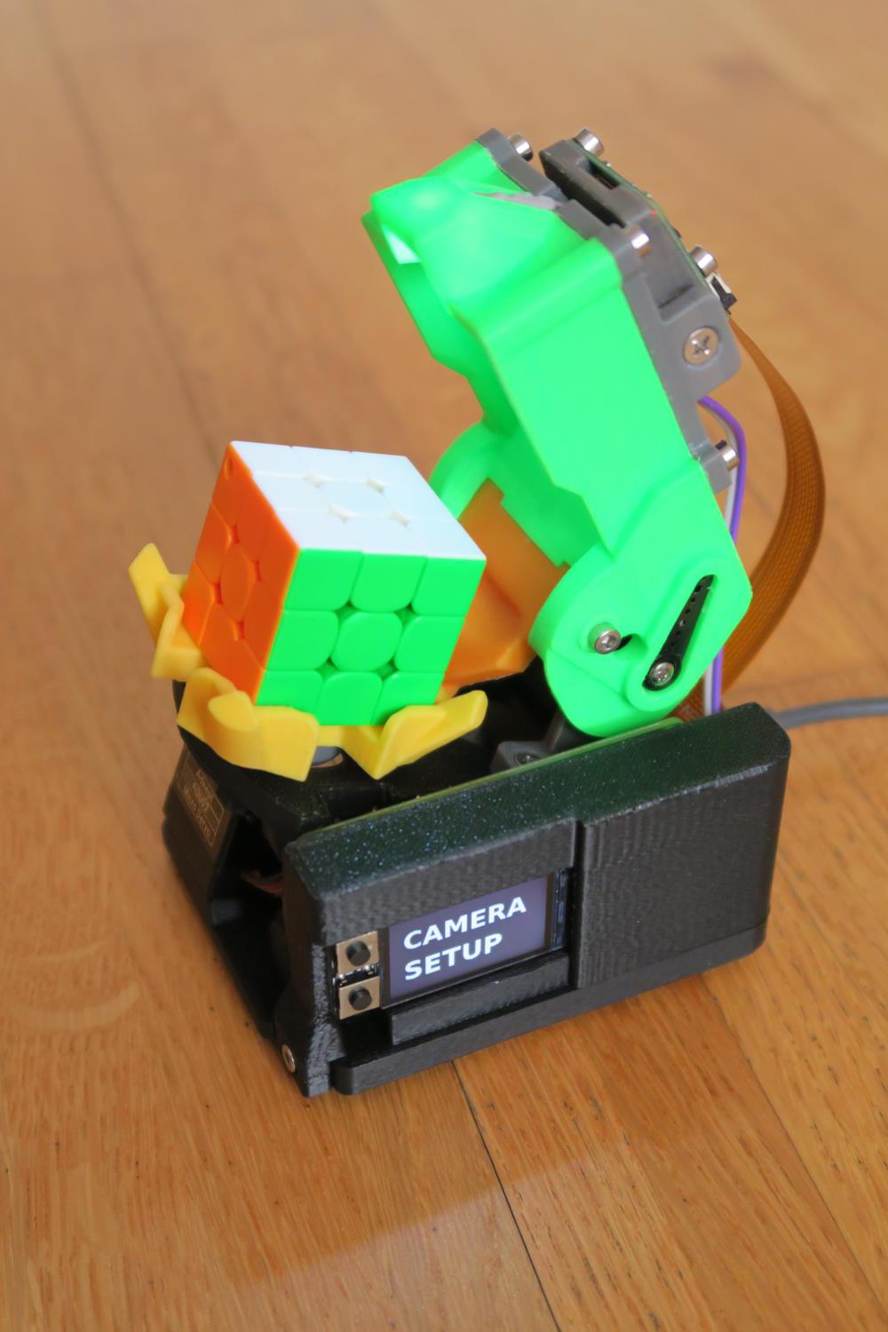 DIY the World's Smallest Rubik's Cube Solver Robot : 13 Steps (with ...