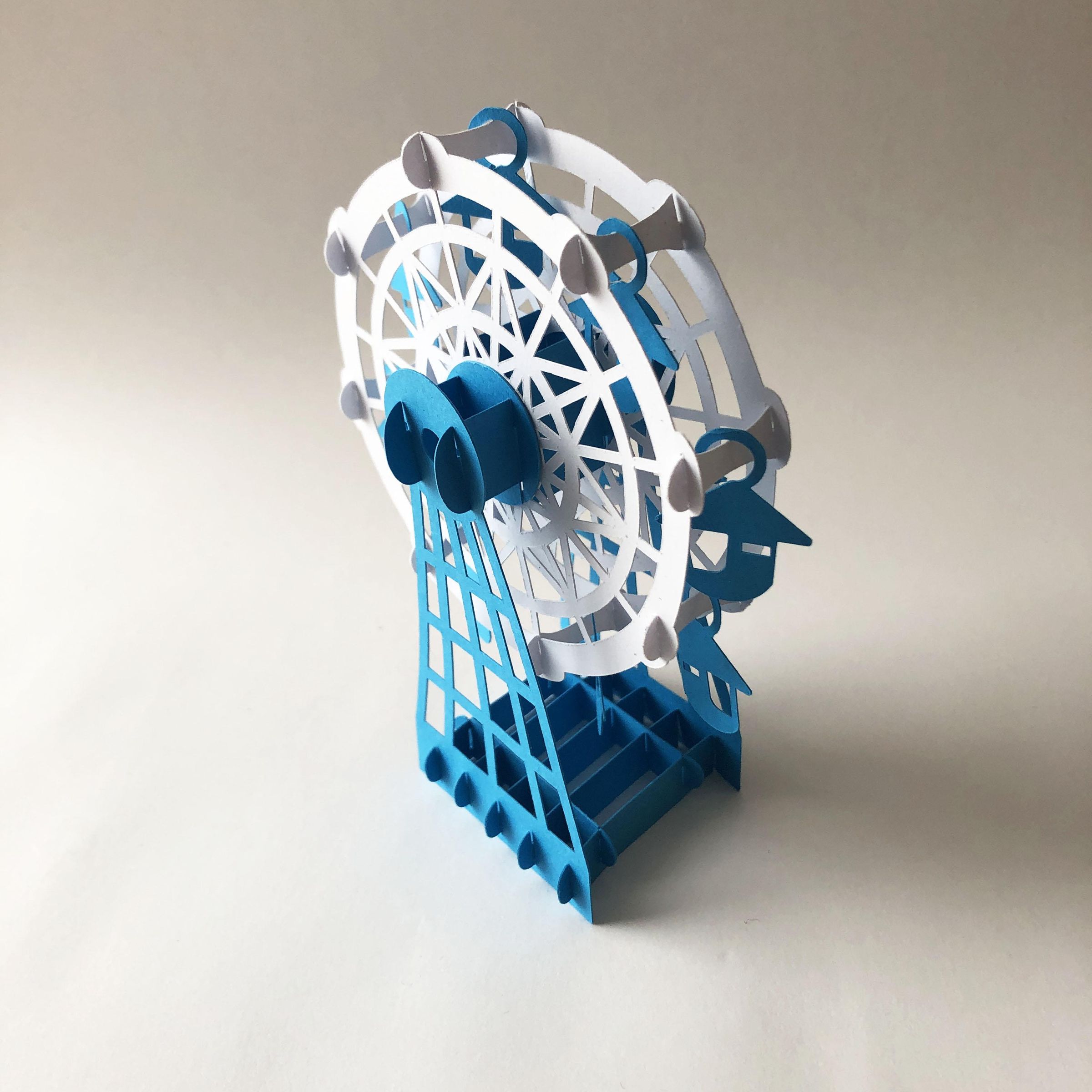 Rotatable Ferris Wheel Pop-Up Card : 9 Steps (with Pictures ...