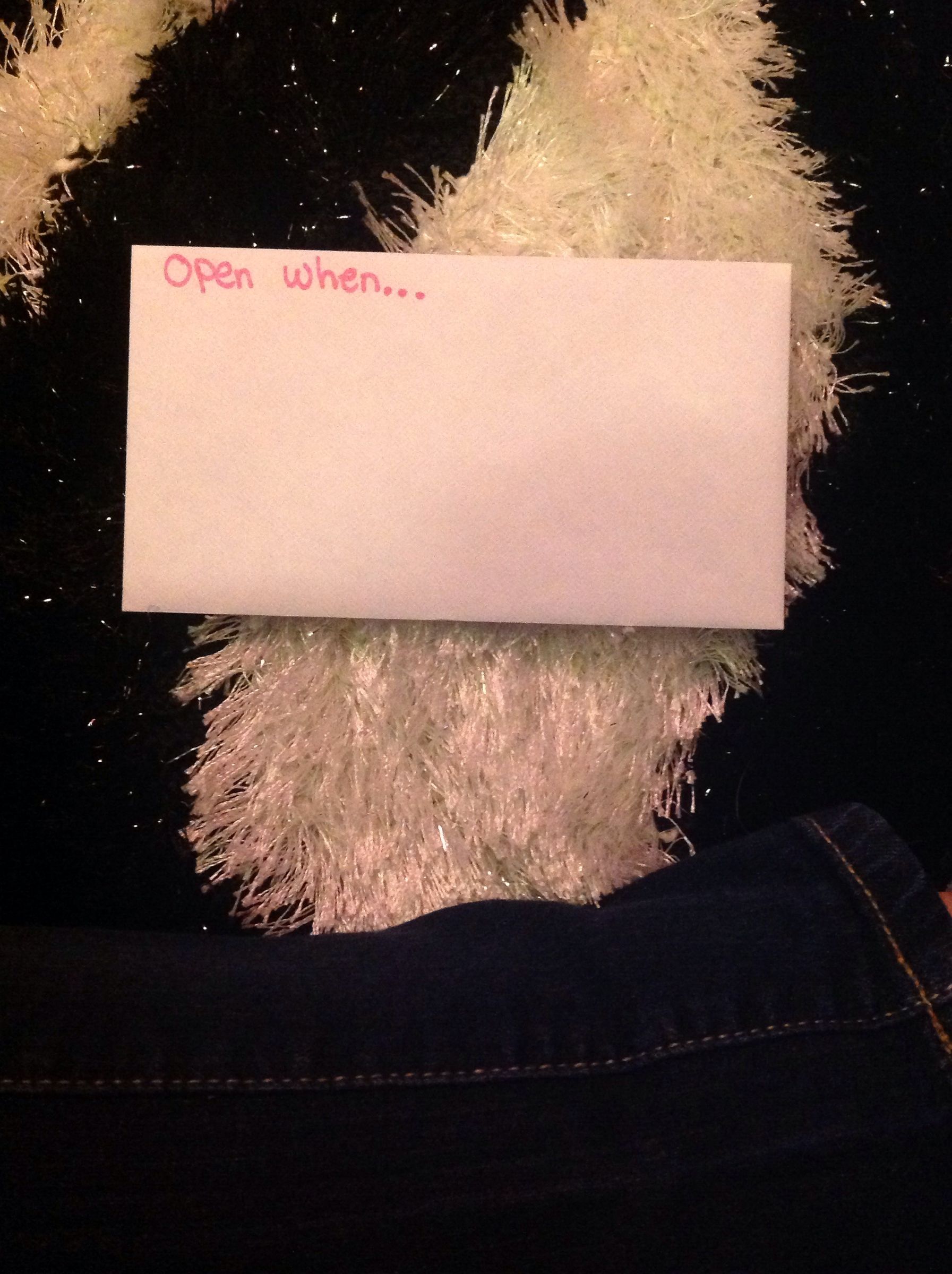 Open When.. Notes : 3 Steps - Instructables