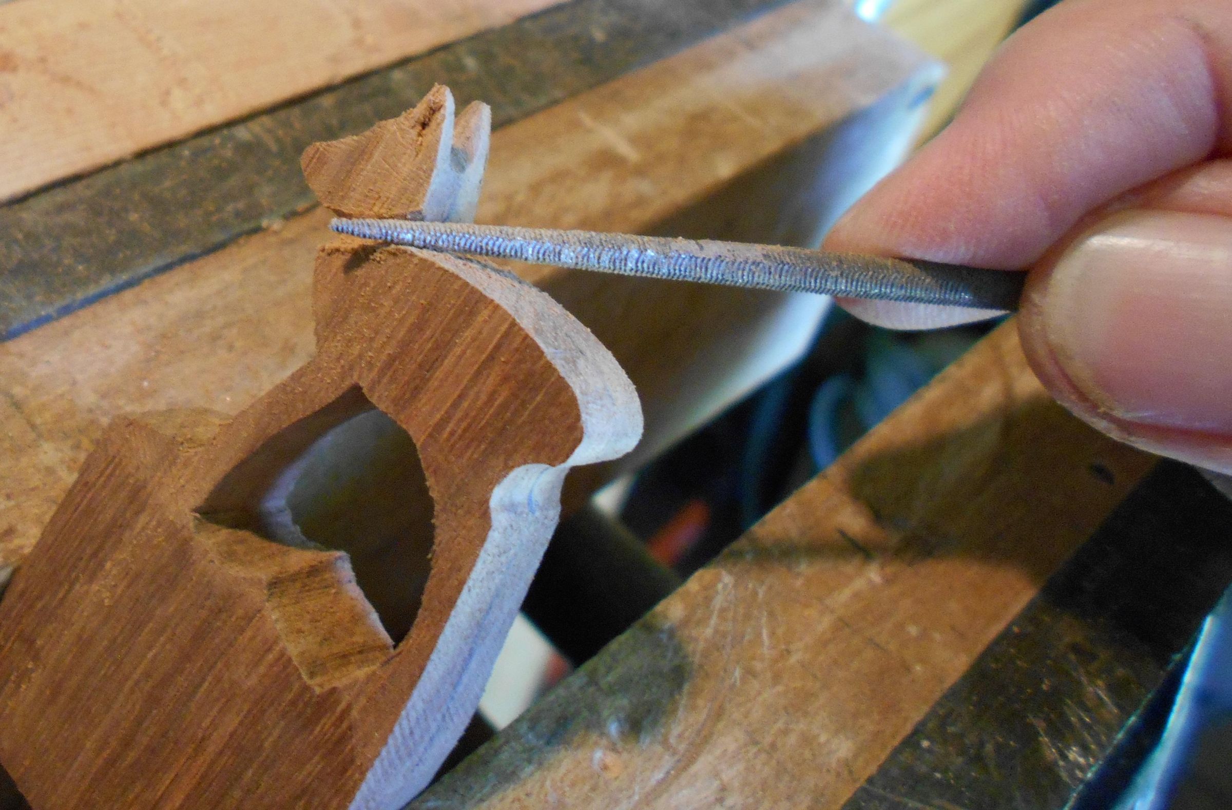 Wood Carving With Files - a Small Deer : 16 Steps (with Pictures ...