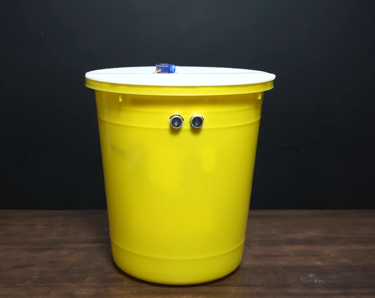 Arduino Powered Touch Free Trash Can 4 Steps Instructables