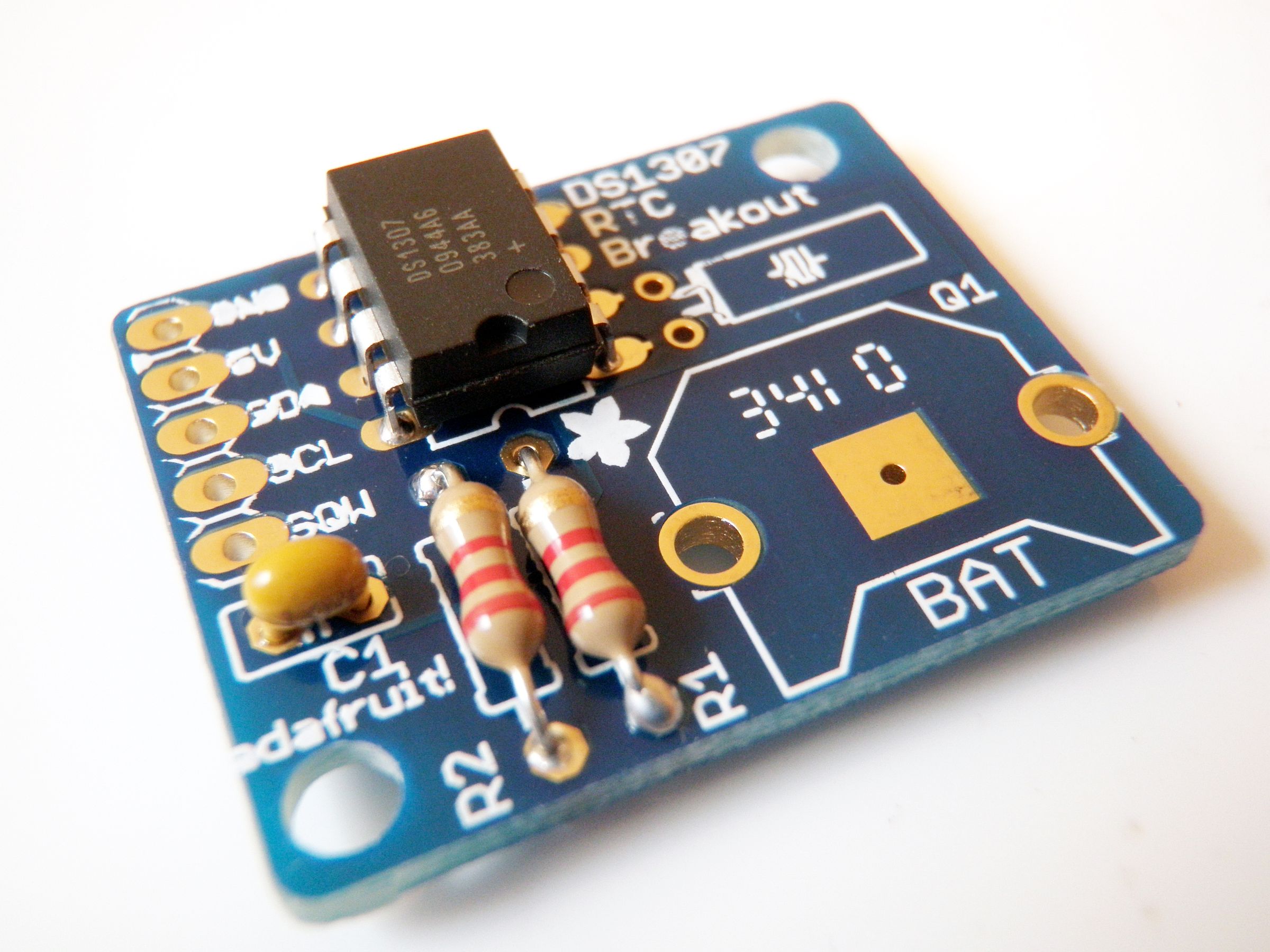 Assemble an Adafruit DS1307 Real Time Clock Kit : 8 Steps (with ...