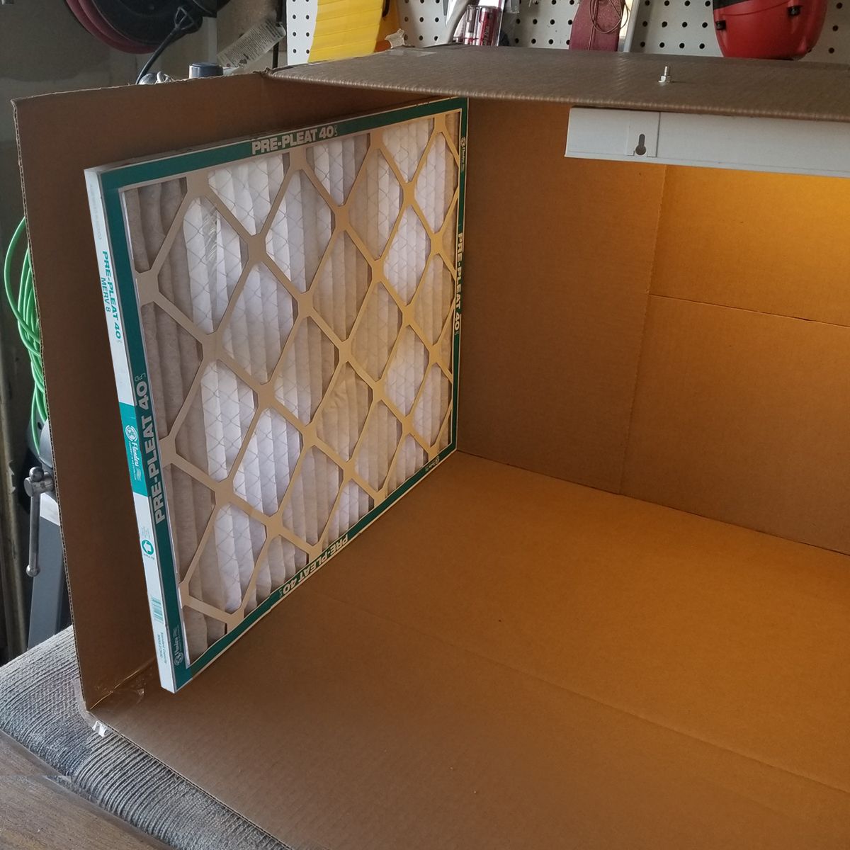 DIY Cardboard Spray Booth : 8 Steps (with Pictures) - Instructables