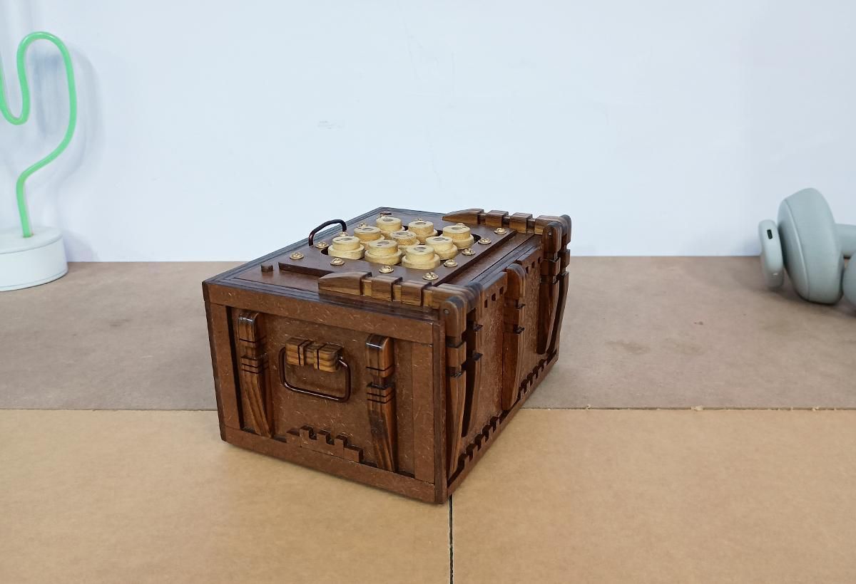 Ultimate Puzzle Box With 2 Step Lock Mechanism | Secret Box | Trick Box ...