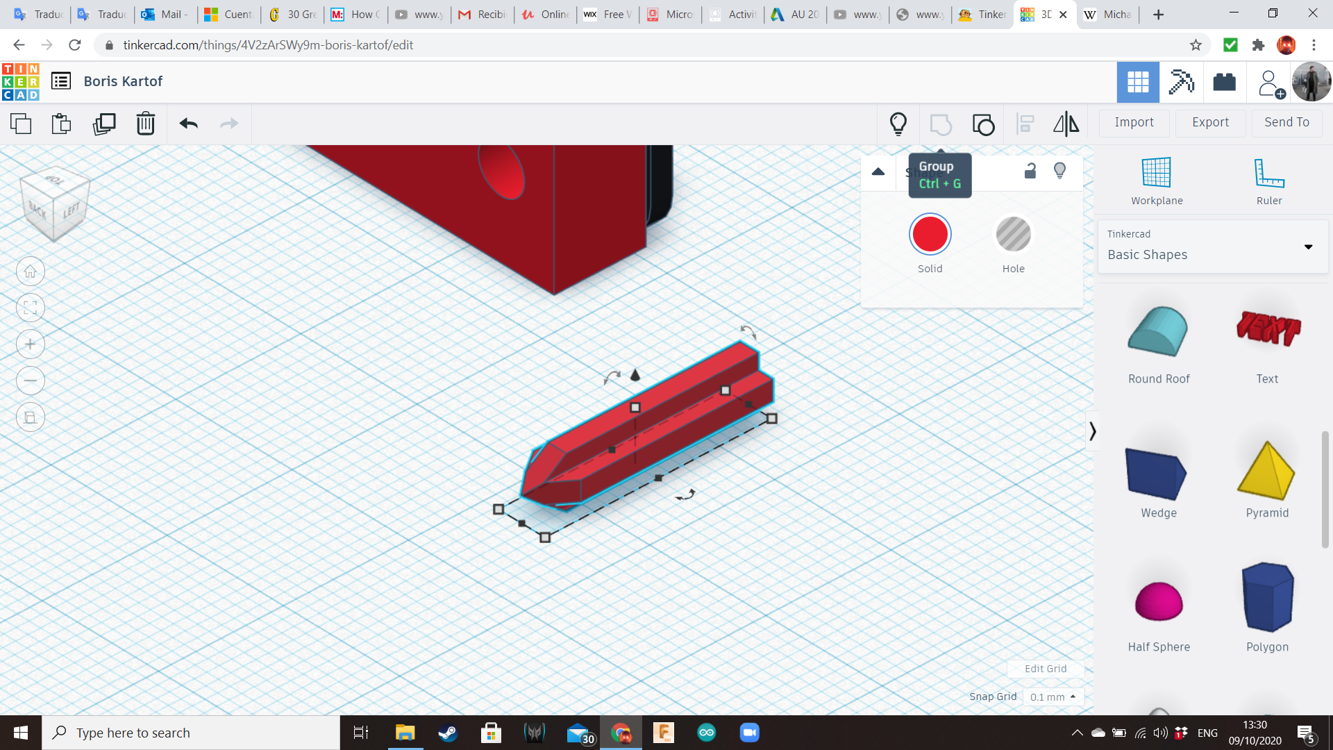 Tinkercad + Micro:bit Robotics for School: "I Love Kartof" Robot! : 17 ...