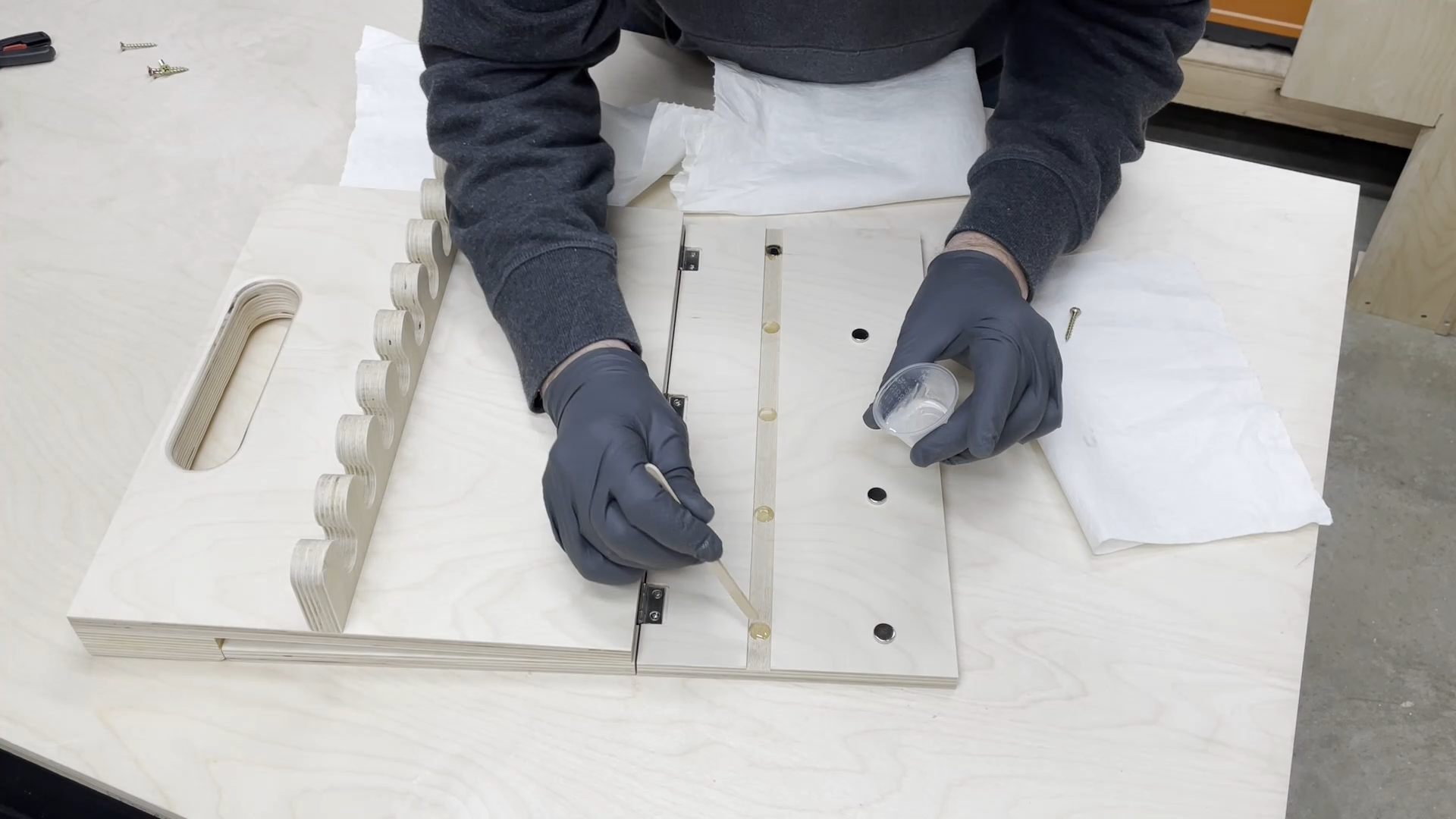 Wall Mounted Chisel Rack With Built in Stand : 8 Steps (with Pictures ...