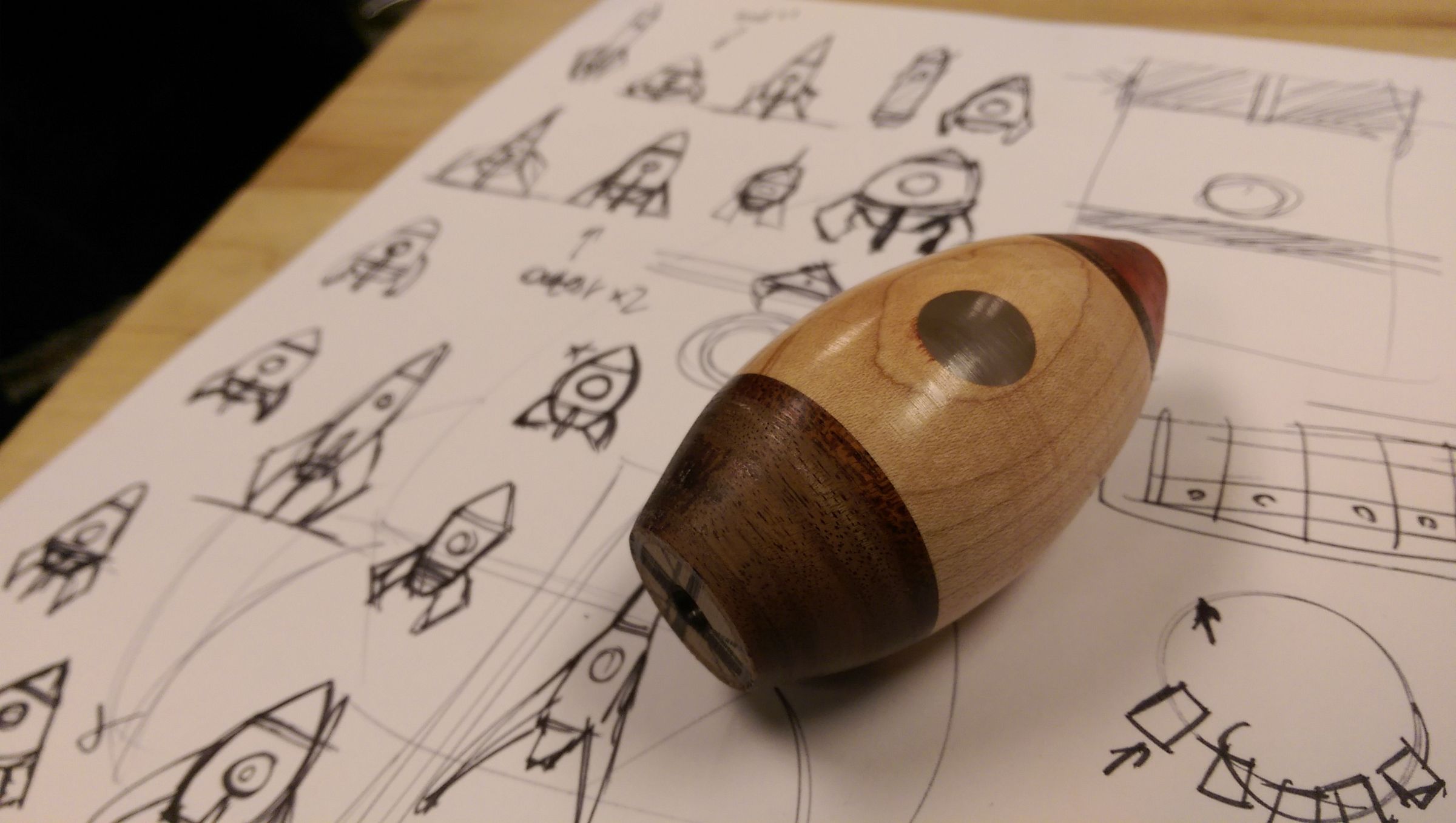 Wooden Rocket With a See-Through Window : 10 Steps (with Pictures ...