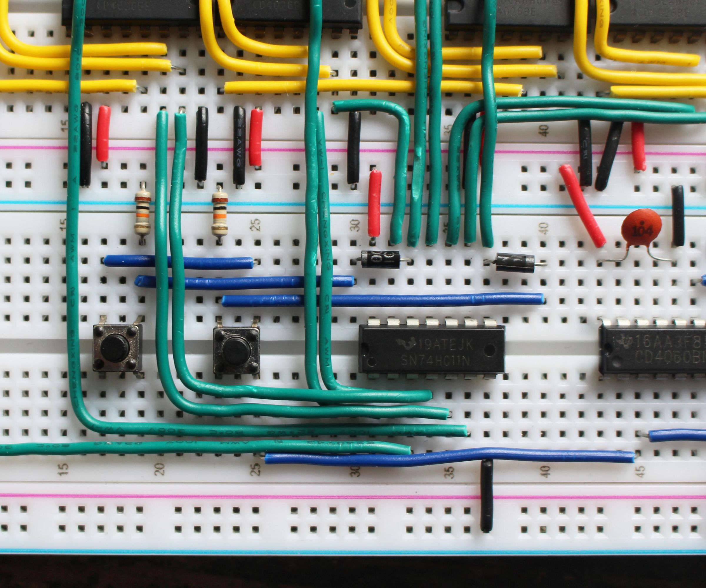 Common IC Breadboard Clock : 7 Steps (with Pictures) - Instructables