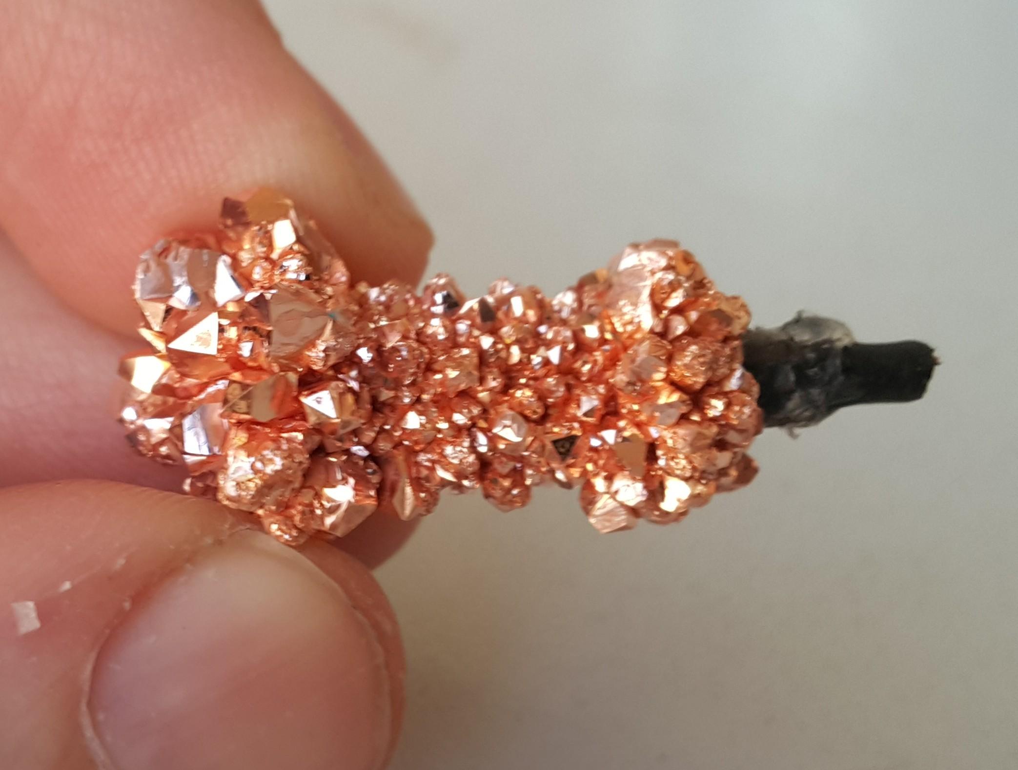 Growing Copper Crystals Using Electroplating - Instructables