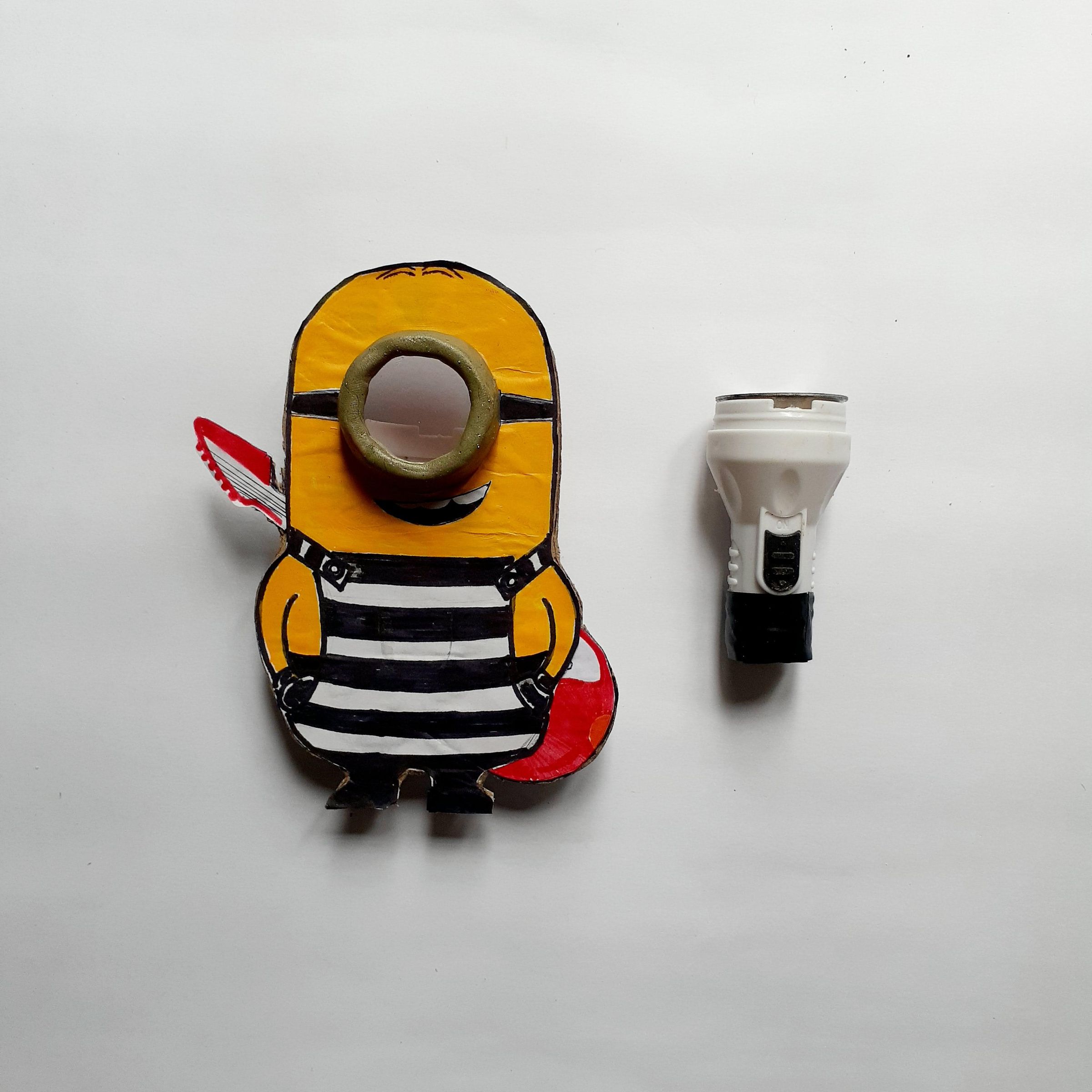 DIY Minion Kids Cycle Head Lamp : 12 Steps (with Pictures) - Instructables
