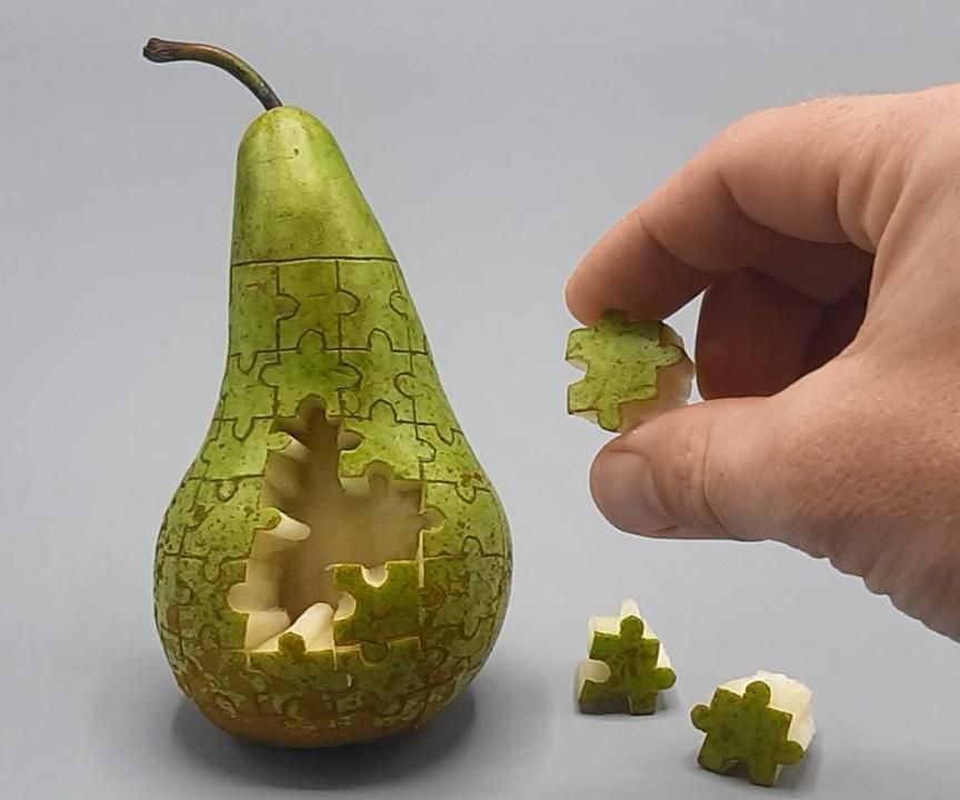 Pear Jigsaw Puzzle : 5 Steps (with Pictures) - Instructables
