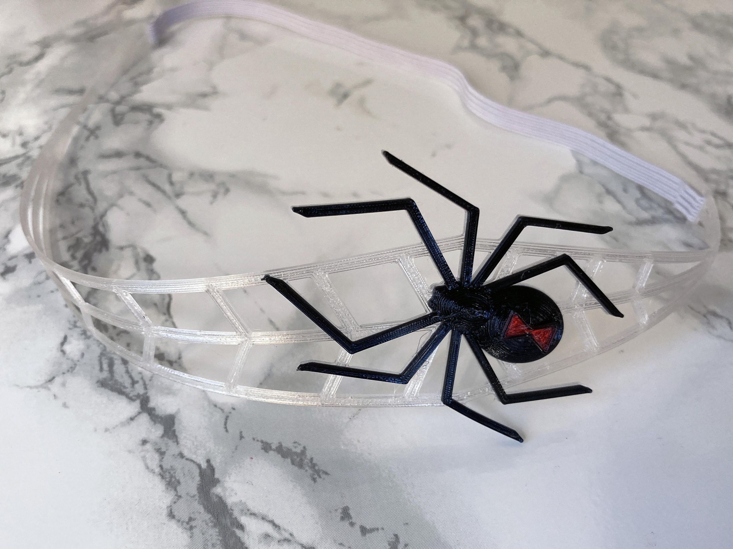 Flexible 3D Print Headband - Halloween Spider and Bloody Drips : 4 ...
