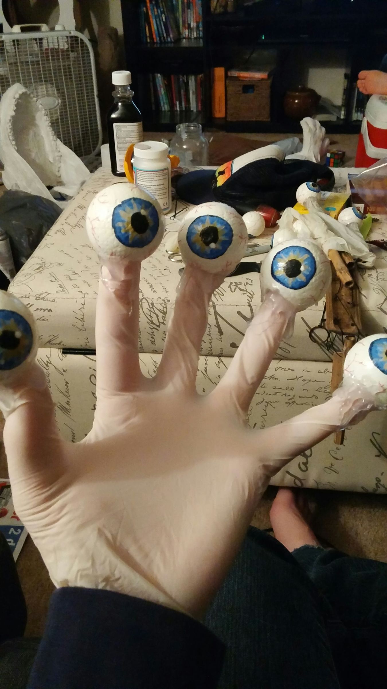 Realistic Eyeballs Out of Foam Balls : 11 Steps (with Pictures ...