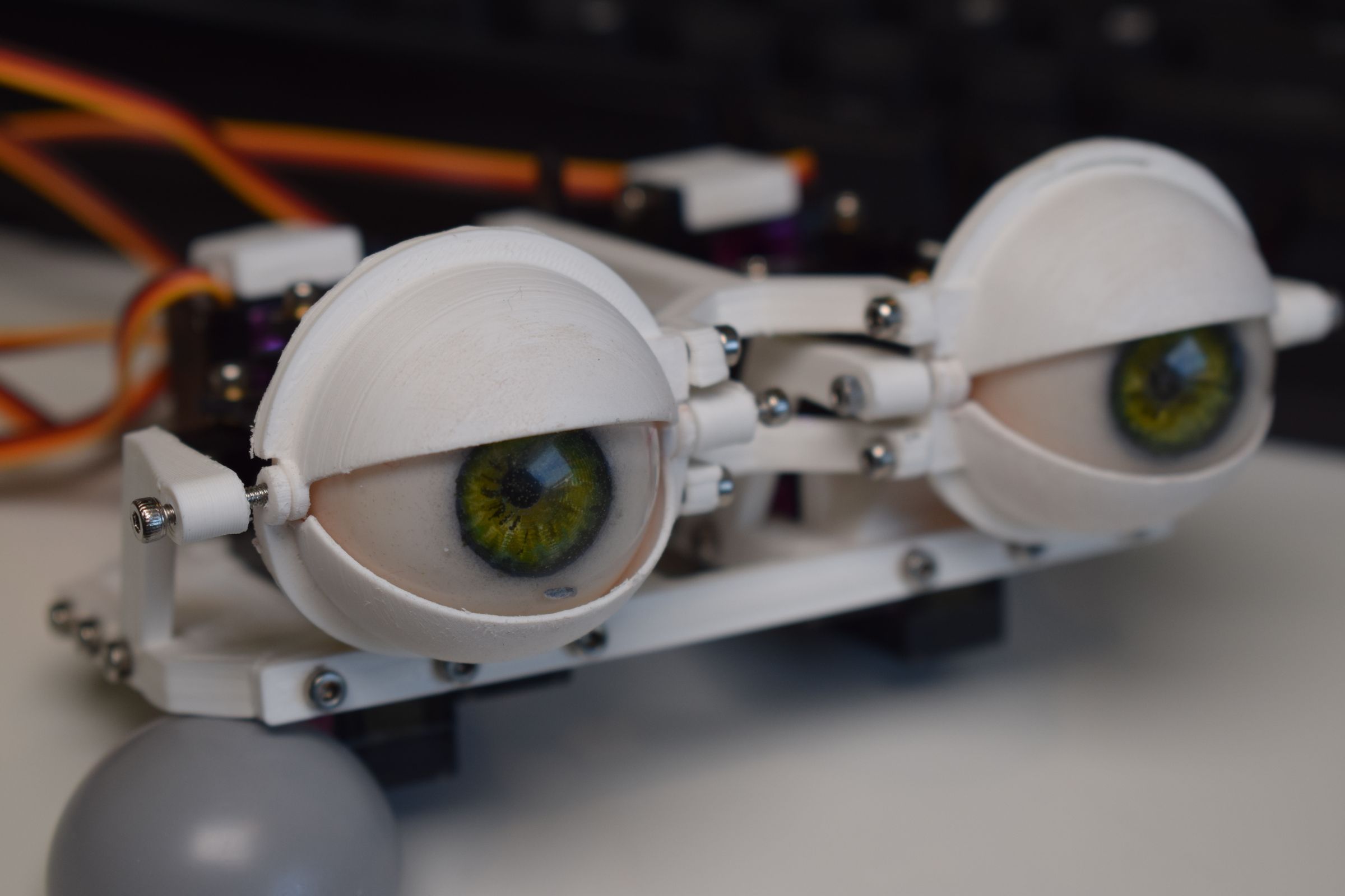 DIY Compact 3D Printed Animatronic Eye Mechanism : 4 Steps (with Pictures) - Instructables