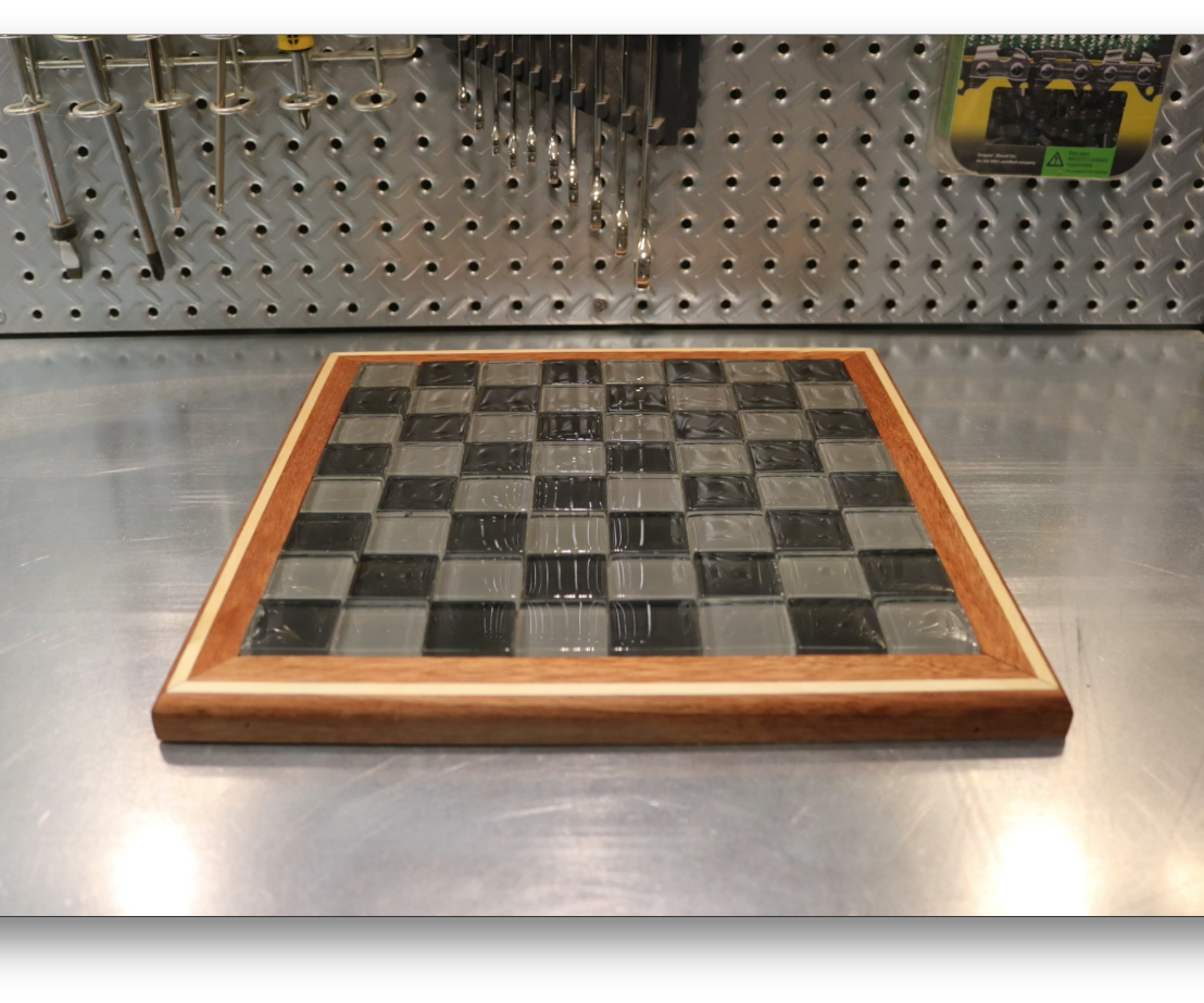 Chess Board (Glass Tile) : 6 Steps (with Pictures) - Instructables