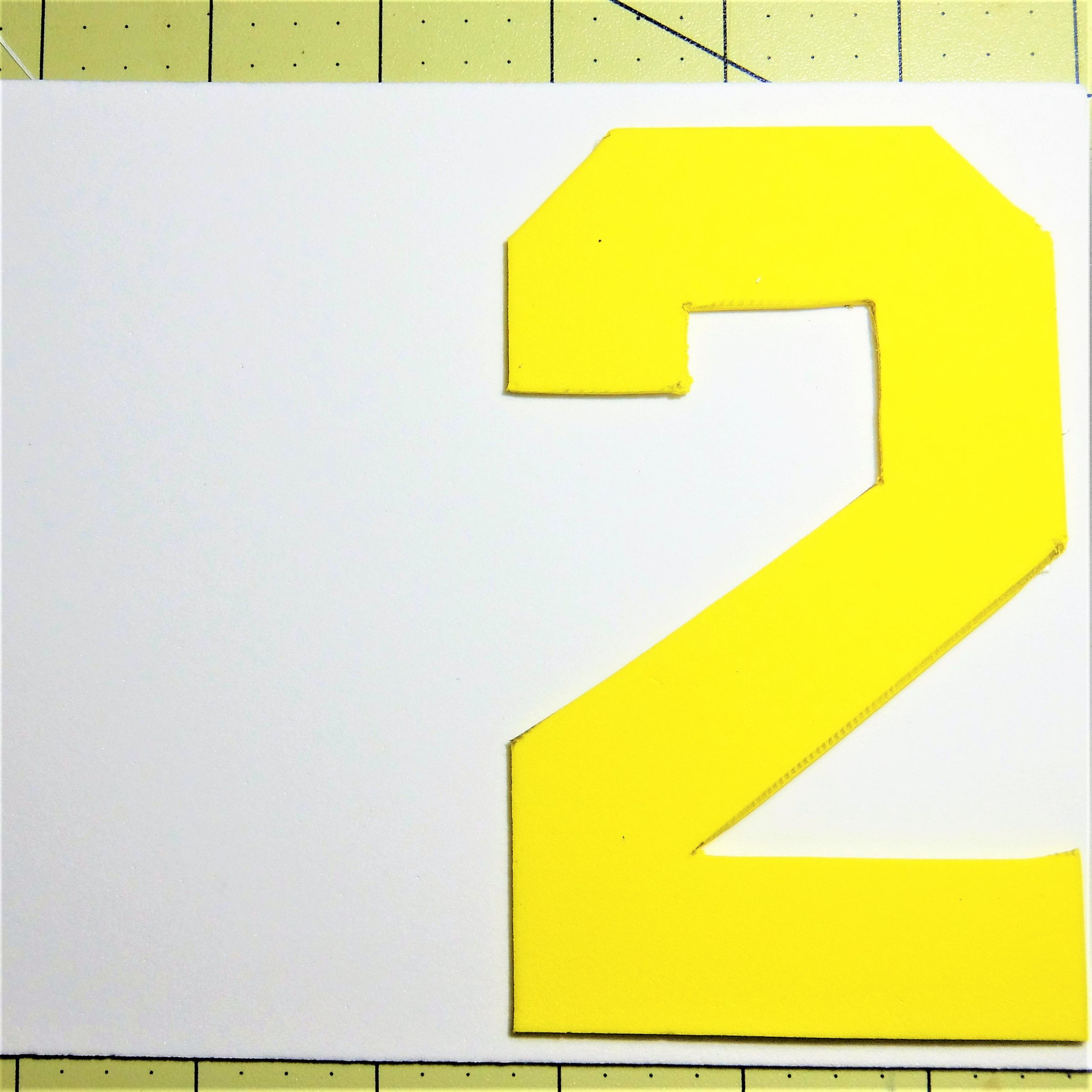 Draw and Cut Out Jersey Numbers 0 to 9 : 14 Steps (with Pictures ...
