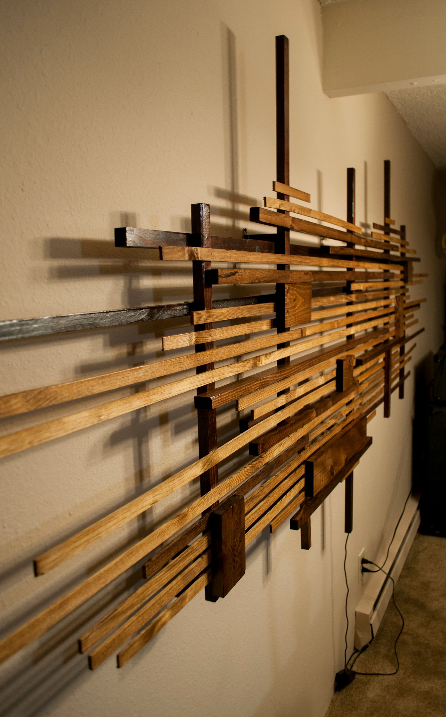 Scrap Wood LED Back-Lit Wall Art : 6 Steps (with Pictures) - Instructables