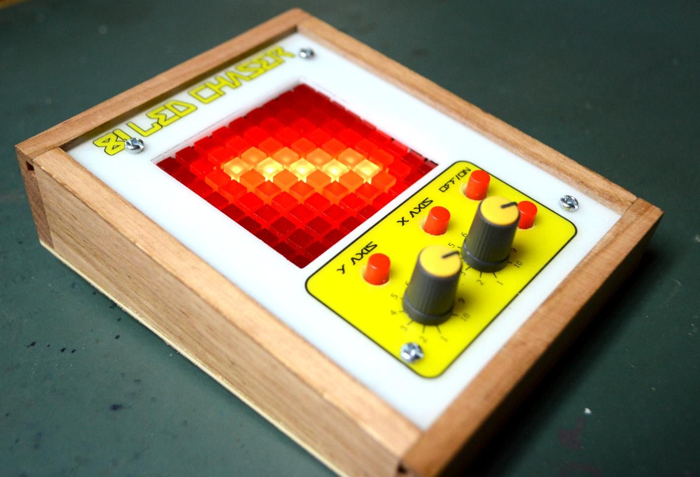 81 LED Chaser - 555 Project : 8 Steps (with Pictures) - Instructables