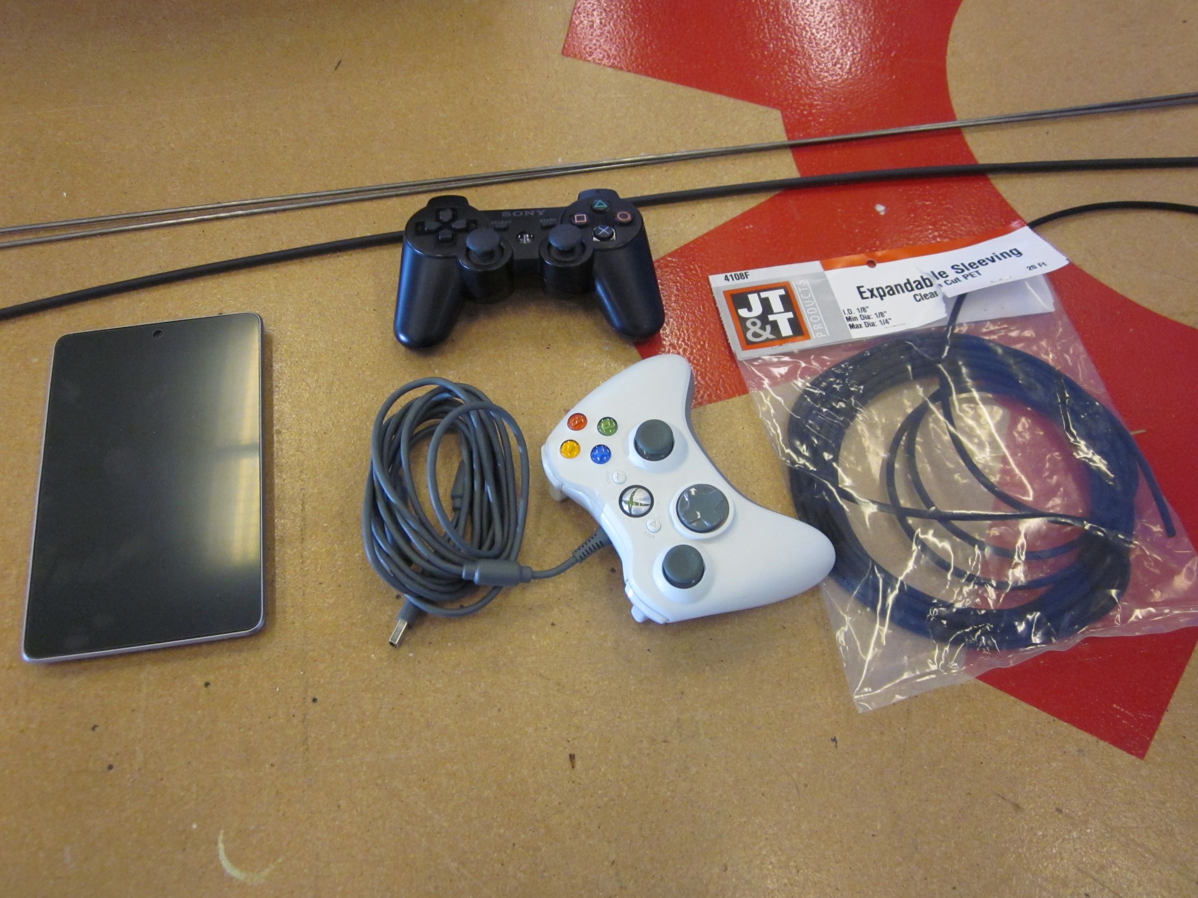 Android Tablet PS3 / Xbox360 Controller Mount - I Made It at TechShop ...