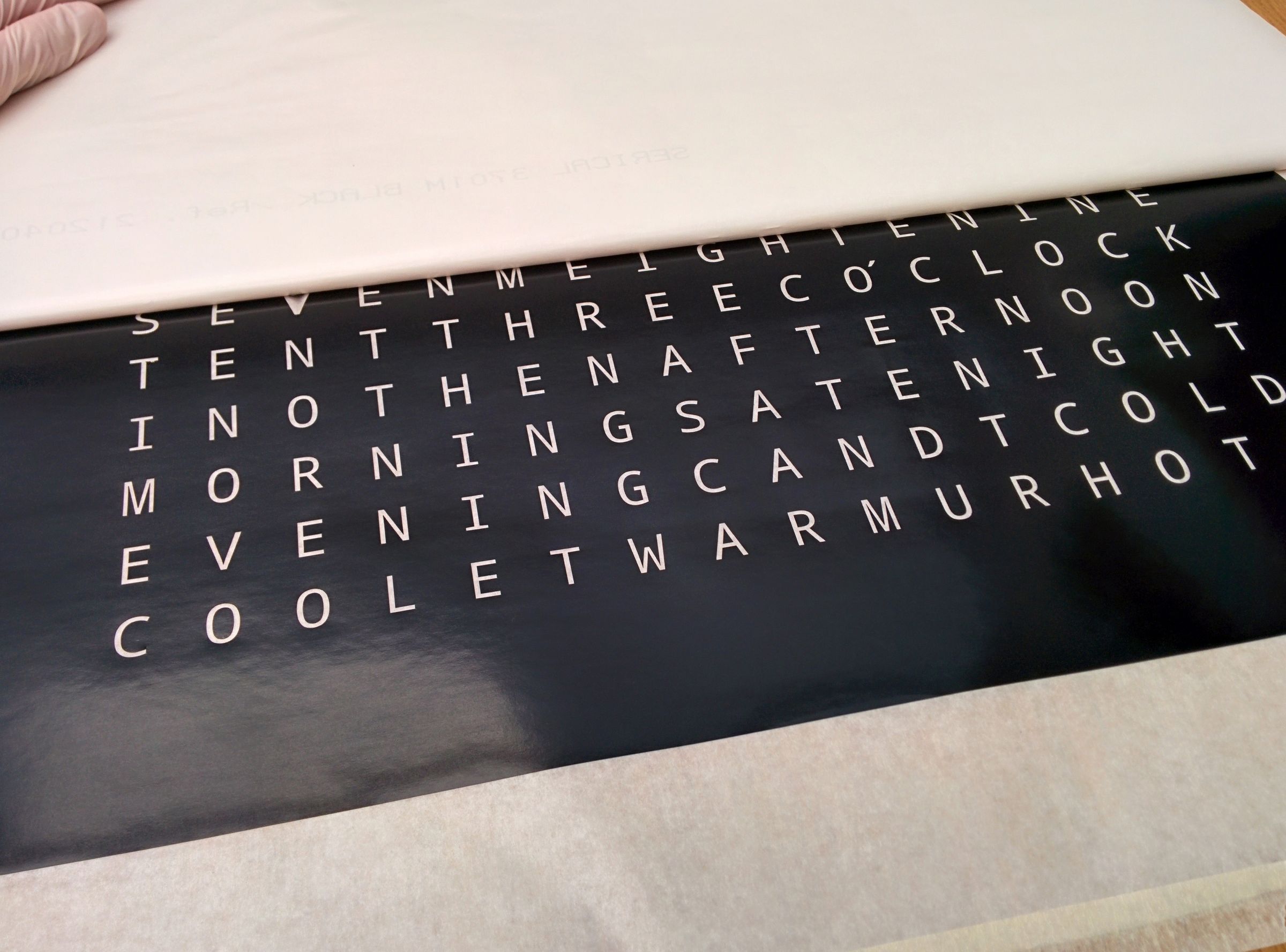 Wordclock : 15 Steps (with Pictures) - Instructables