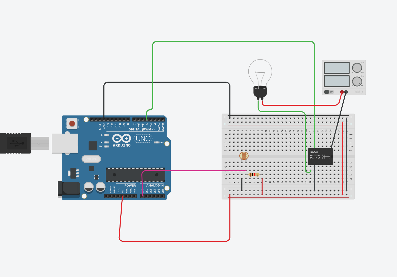 Arduino Light Intensity Lamp : 11 Steps - Instructables