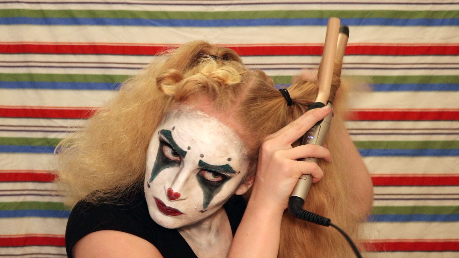 Easy Creepy Clown Makeup