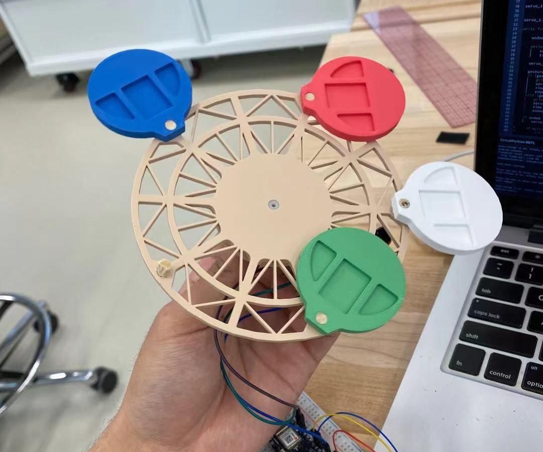 Motion Sensing Ferris Wheel : 4 Steps - Instructables