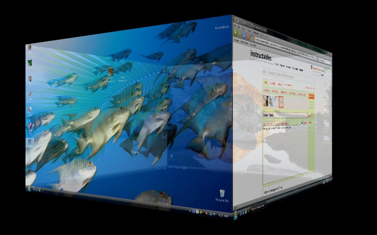 Desktop Cube (Windows Only) : 3 Steps - Instructables