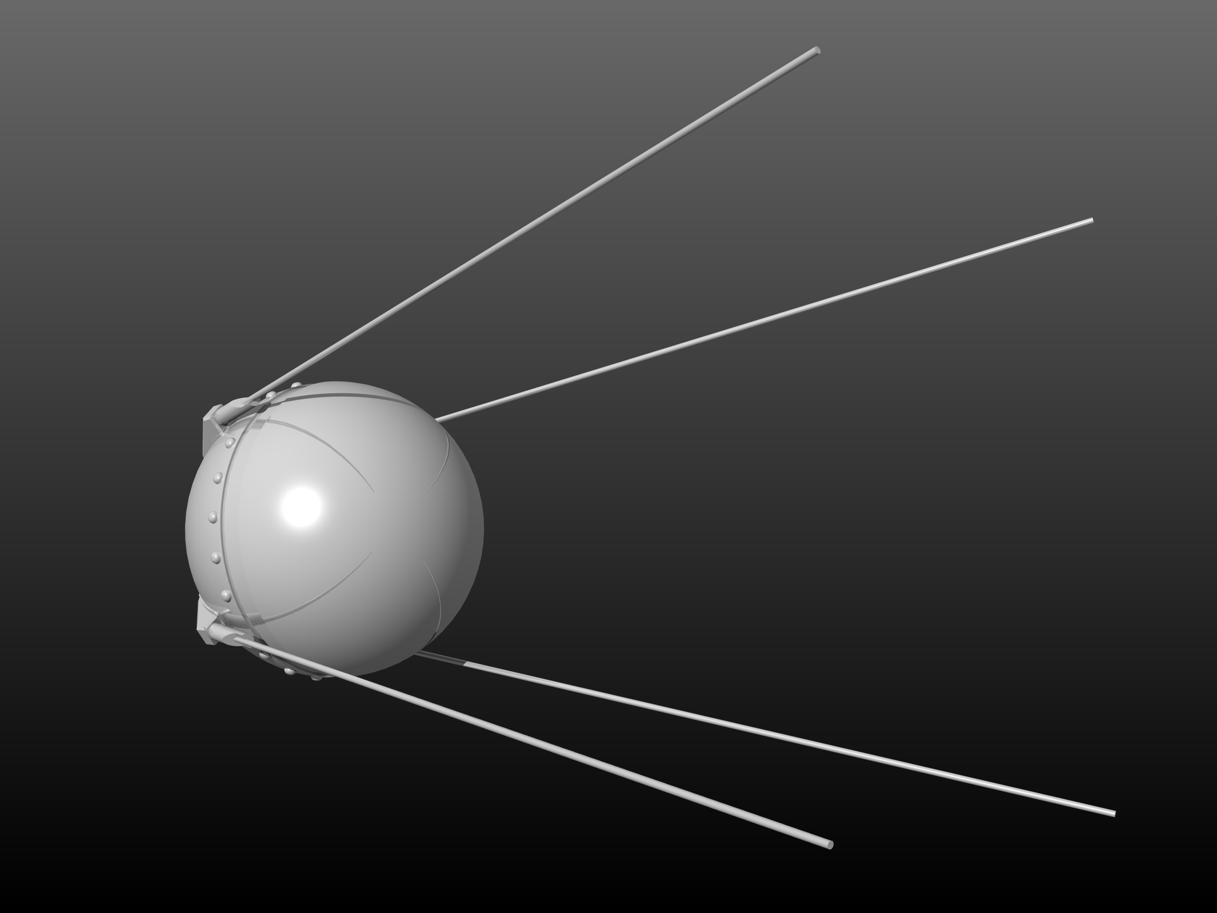 3D Printed Sputnik 1 Keychain : 5 Steps (with Pictures) - Instructables
