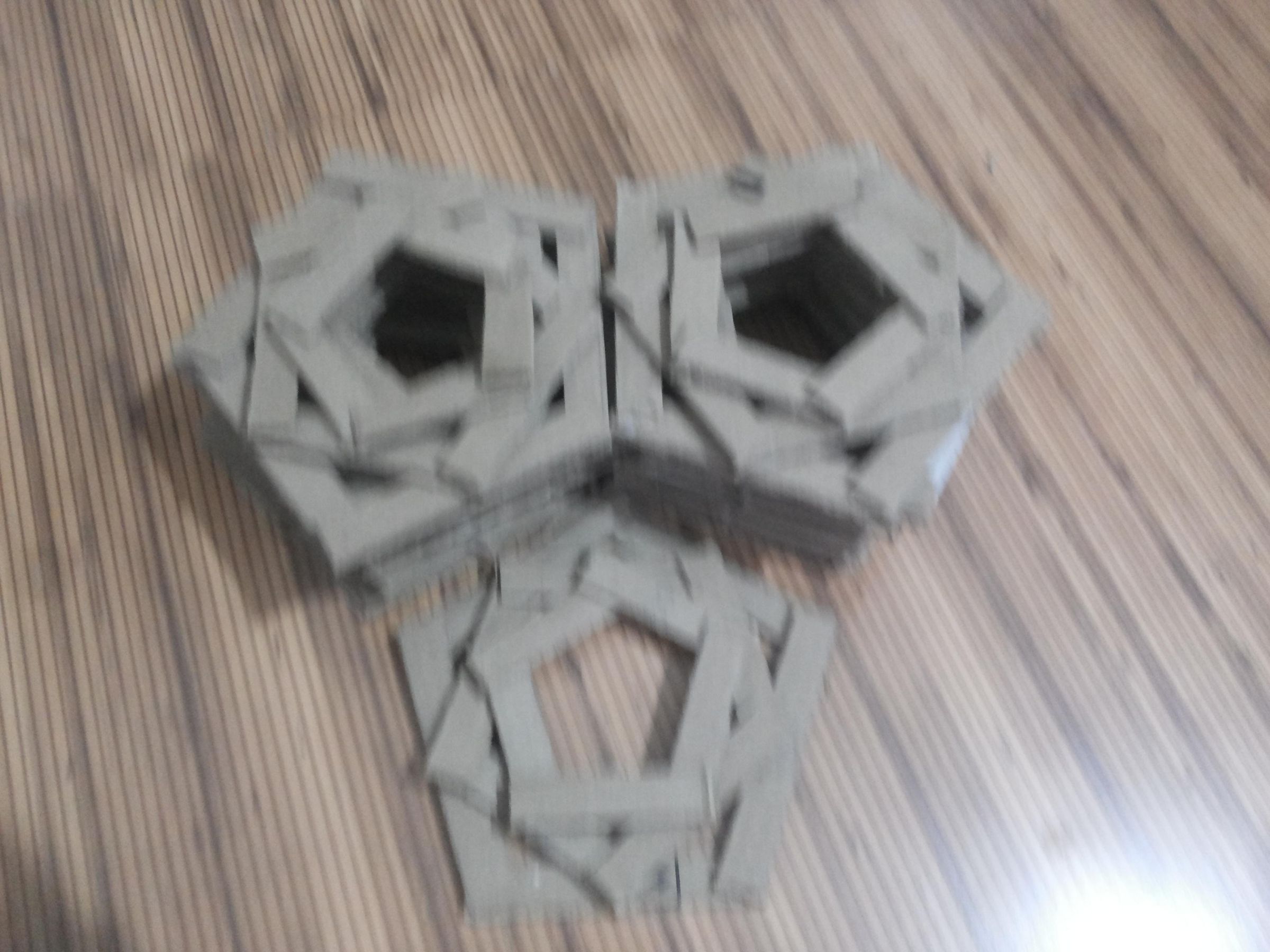 Cardboard Pentagon Table Lamp : 6 Steps (with Pictures) - Instructables