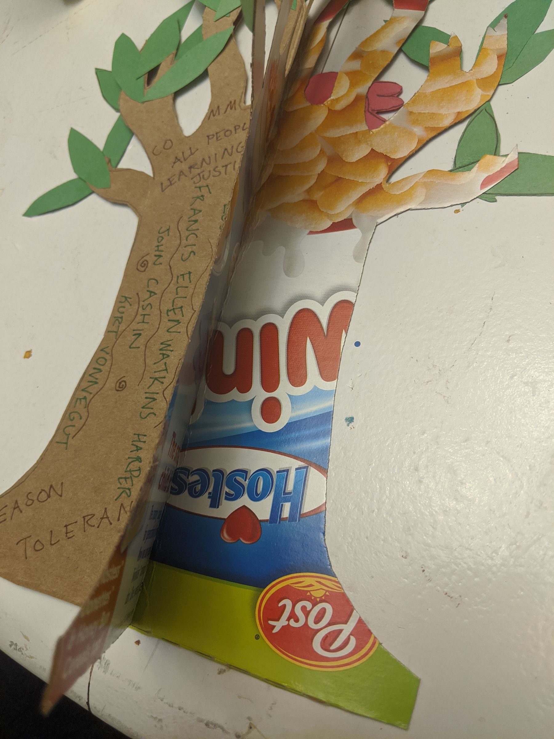 Cereal Box Tree : 9 Steps (with Pictures) - Instructables