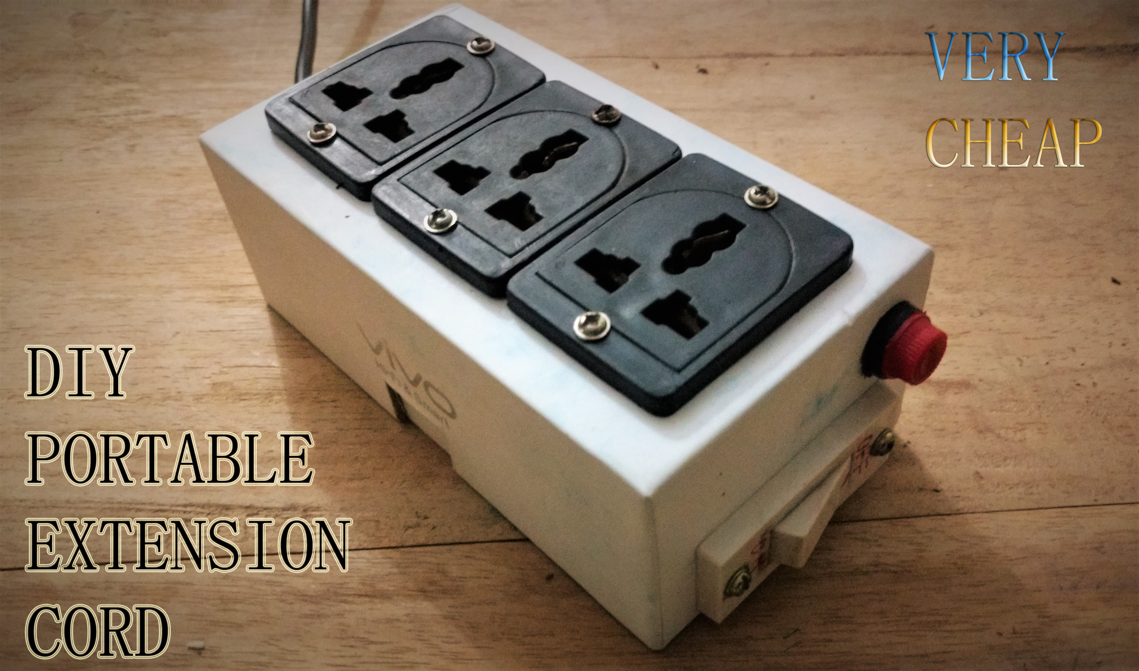 DIY - Portable Extension Cord : 7 Steps (with Pictures) - Instructables