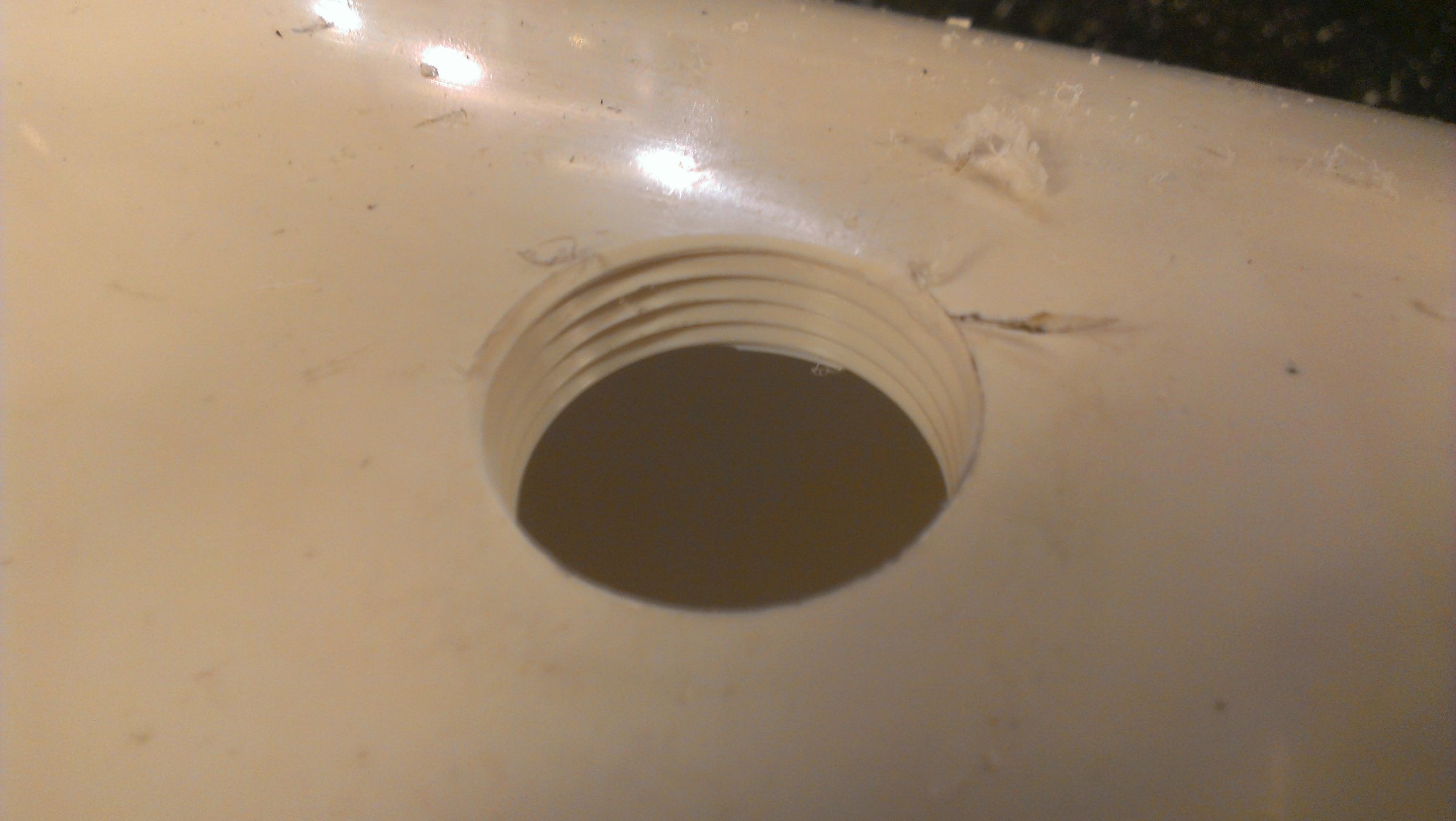 How to Tap a Large Hole in a Big PVC Pipe : 4 Steps - Instructables