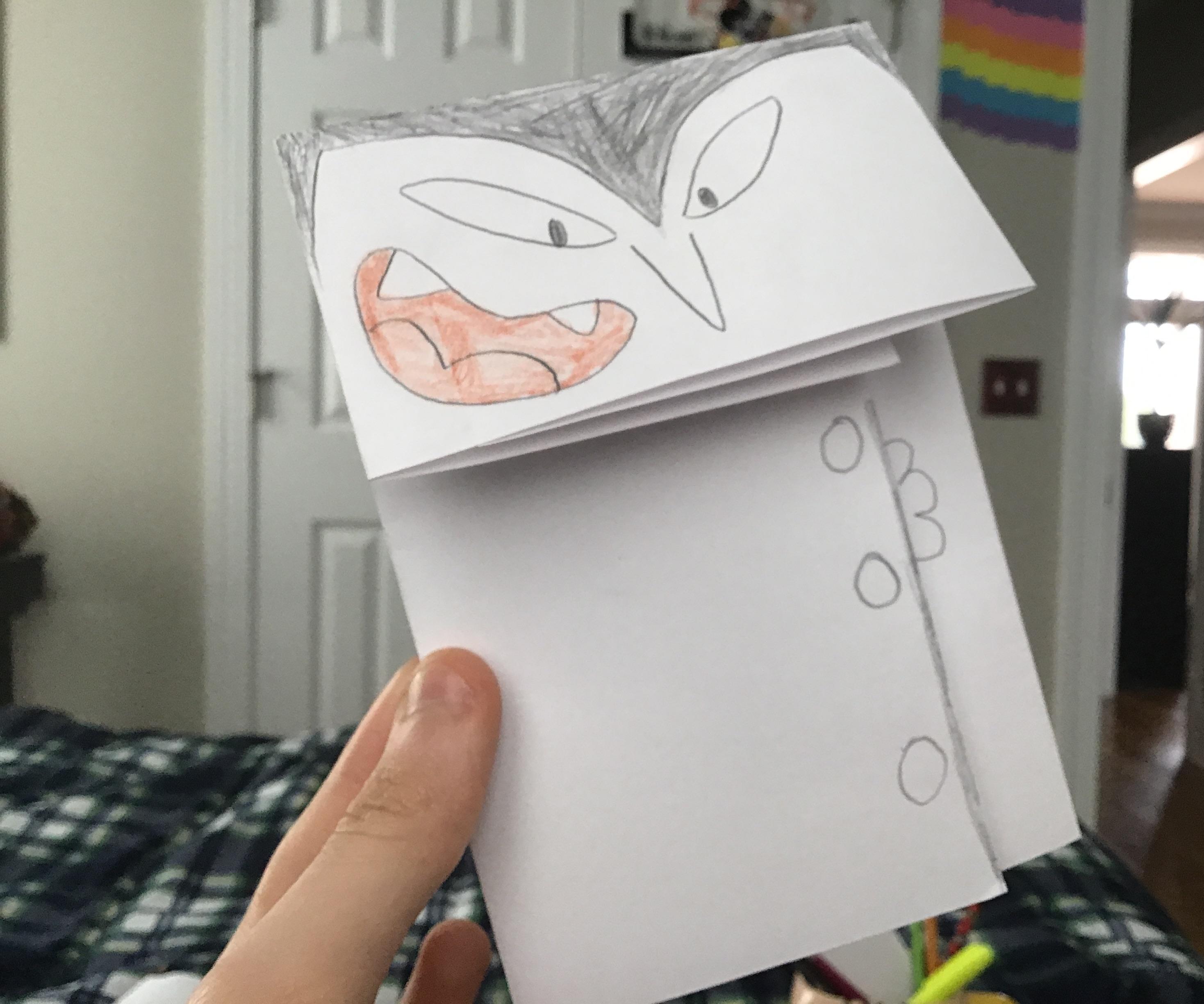 How To Make A Paper Puppet In Three Easy Steps Instructables How To Make A Paper Puppet In Three Easy Steps Instructables