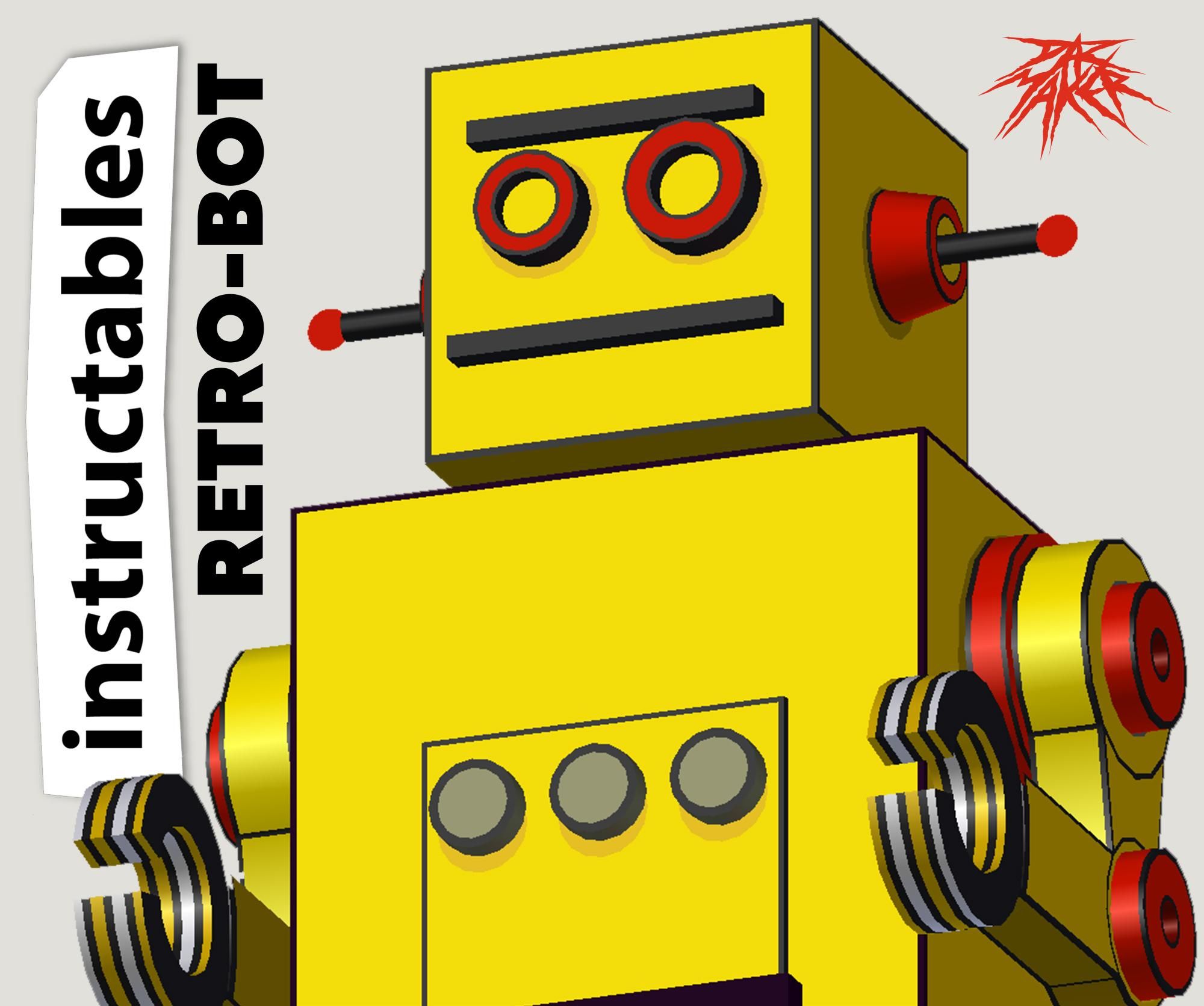 The Retro-Bot a Paper Robot Friend to Charge Your Batteries : 26 Steps (with Pictures ...