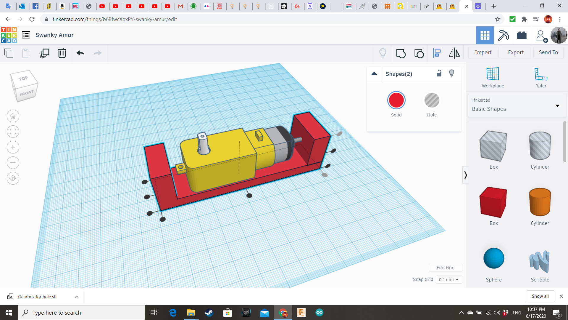 Tinkercad Robotics for School: Create TWO Walking Machines! : 27 Steps ...