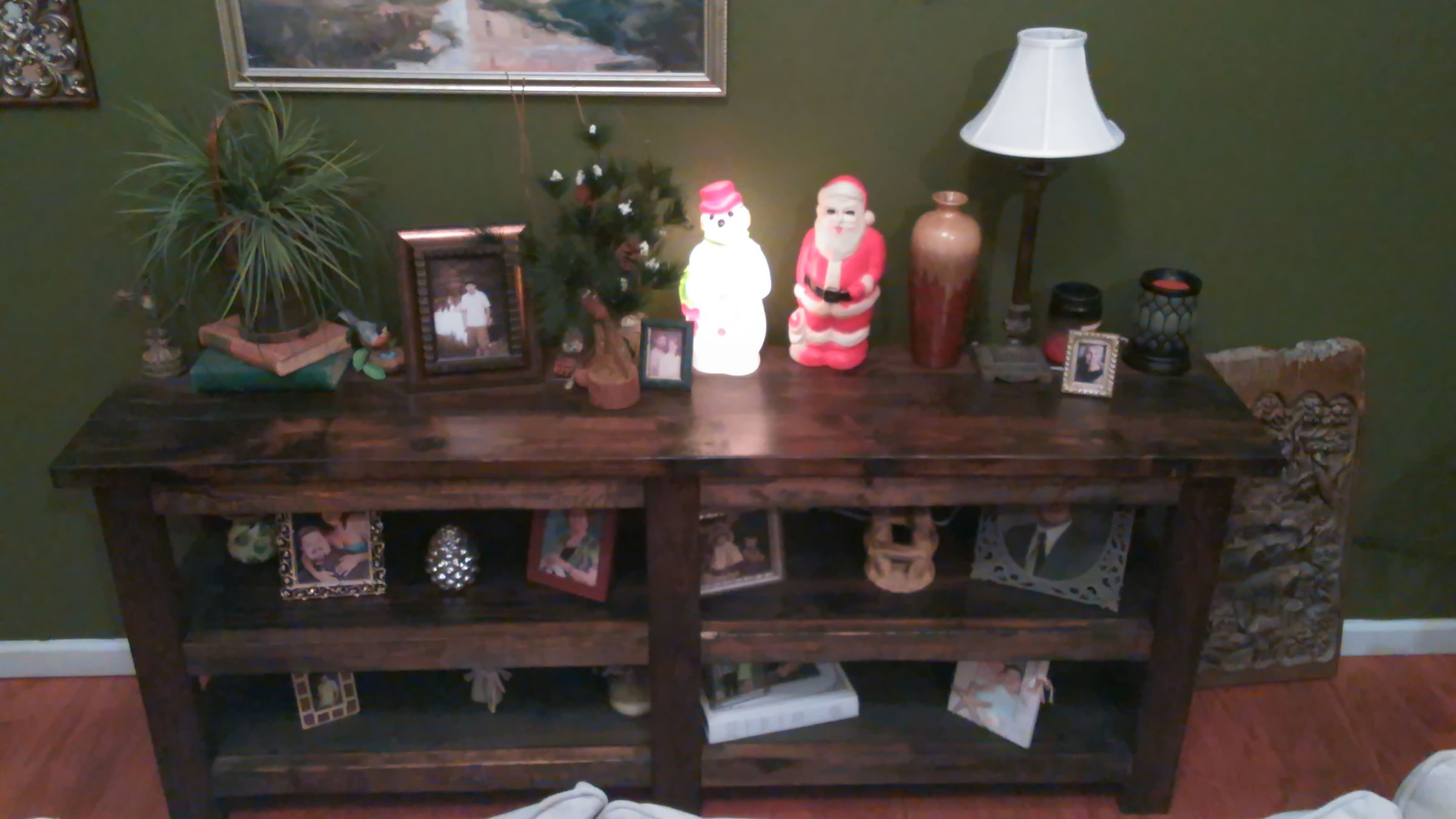 Rustic Sofa Table : 17 Steps (with Pictures) - Instructables